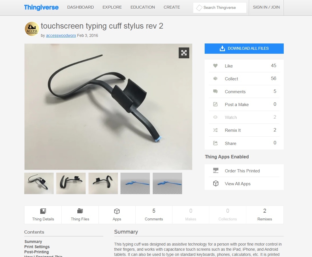 Capacitive Touch Screen Typing Splint : 6 Steps (with Pictures ...