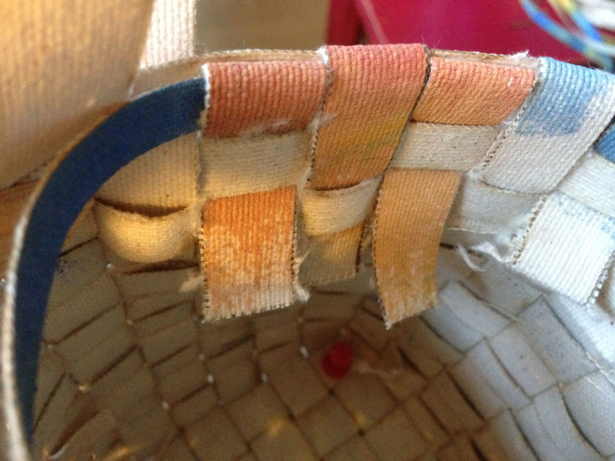 Painted Canvas Strip Basket : 9 Steps (with Pictures) - Instructables