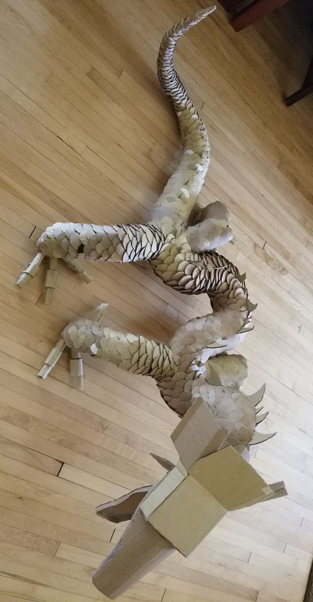 How to Make a GIANT Cardboard Dragon in 7 Easy Steps (with Pictures ...