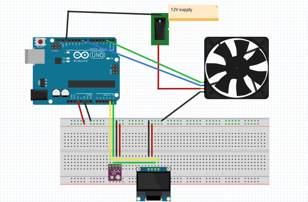 12V, 4 Wire Fan Controller With Arduino Uno : 4 Steps - Instructables