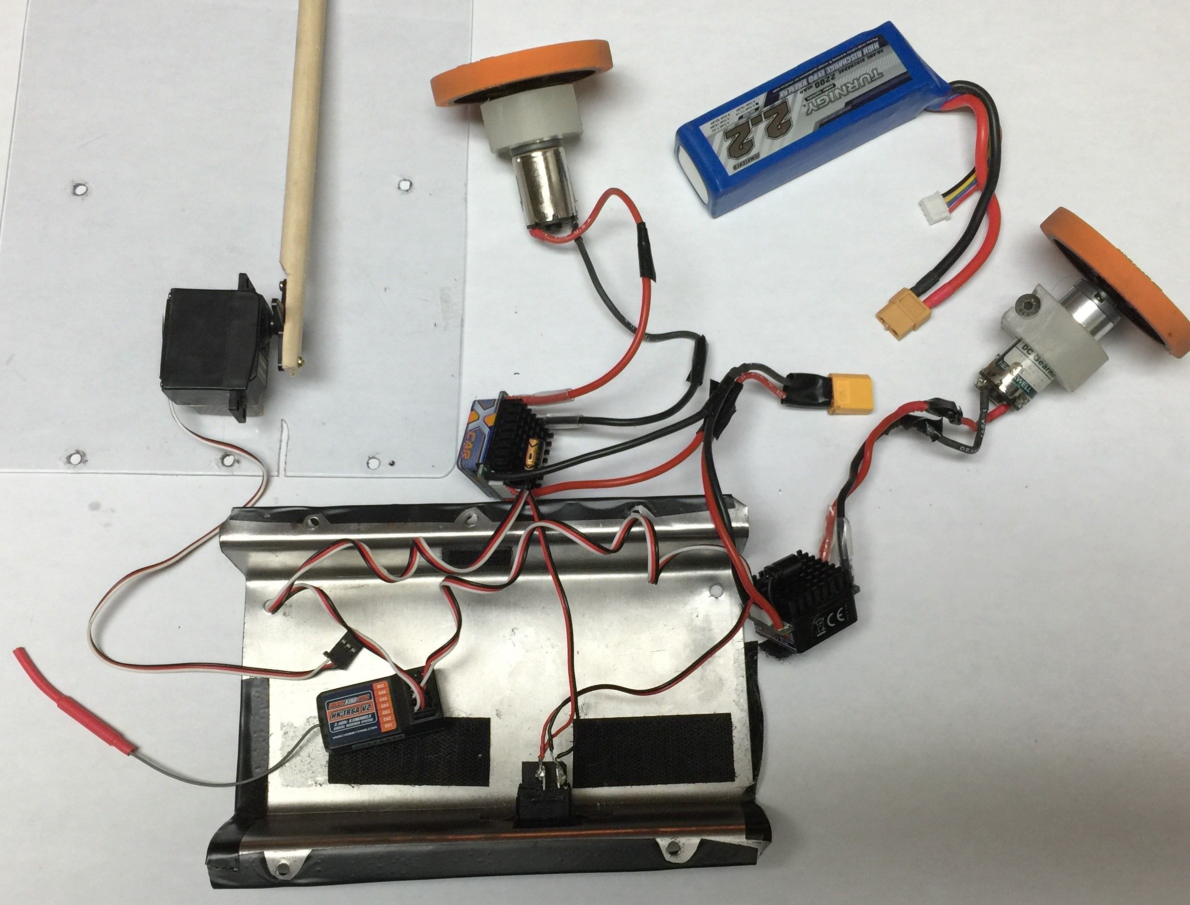Simple RC Wedge Robot : 8 Steps (with Pictures) - Instructables