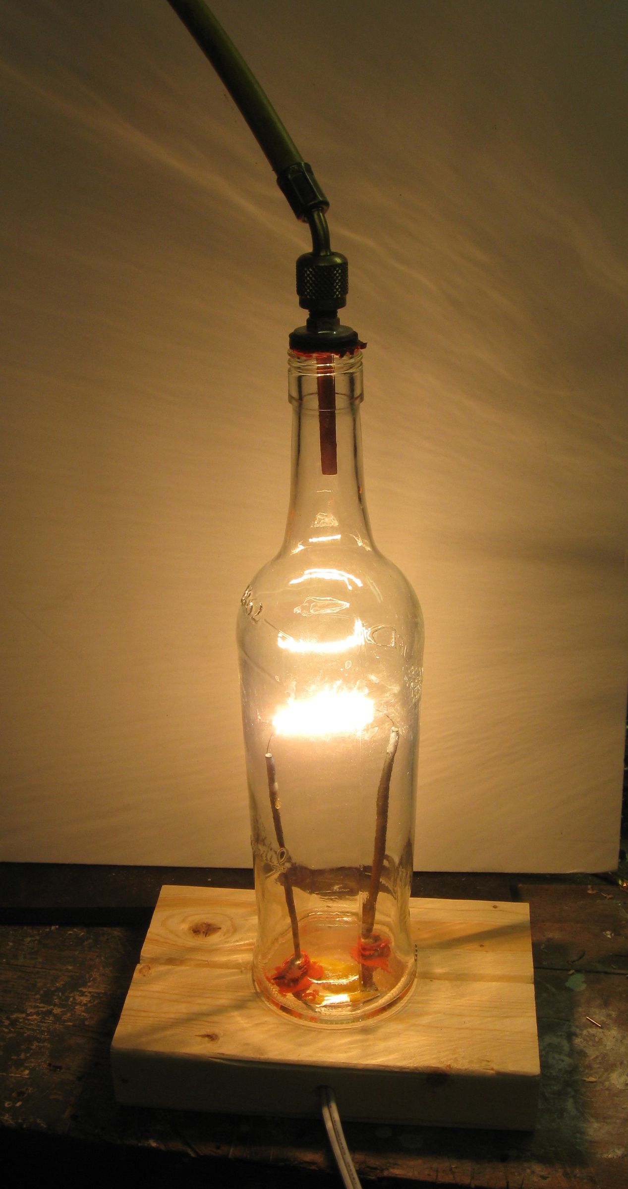 Bottle Light Bulb AKA Bacardi Bulb : 8 Steps (with Pictures ...