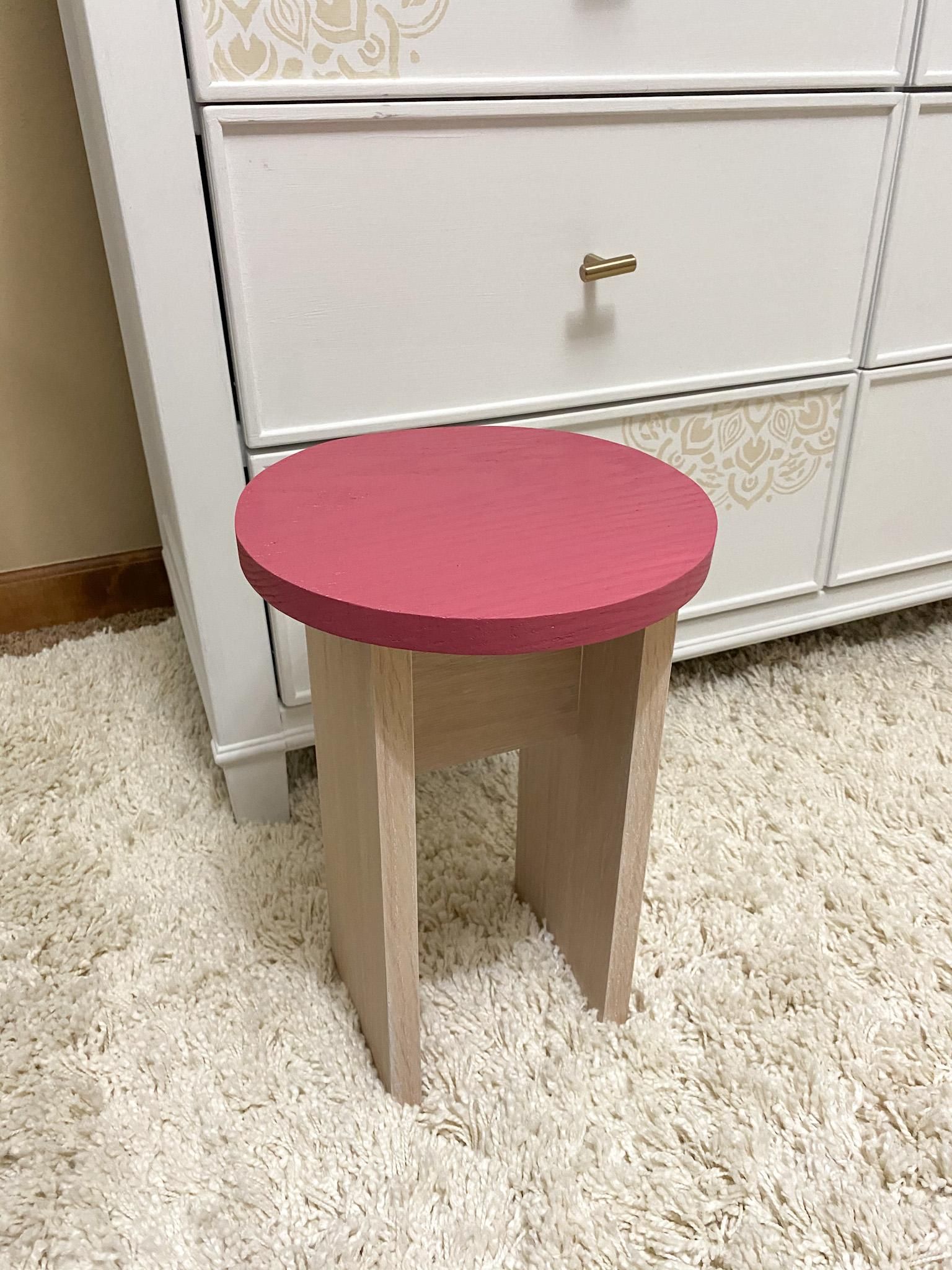 How to Make a Modern Wood Stool : 10 Steps (with Pictures) - Instructables