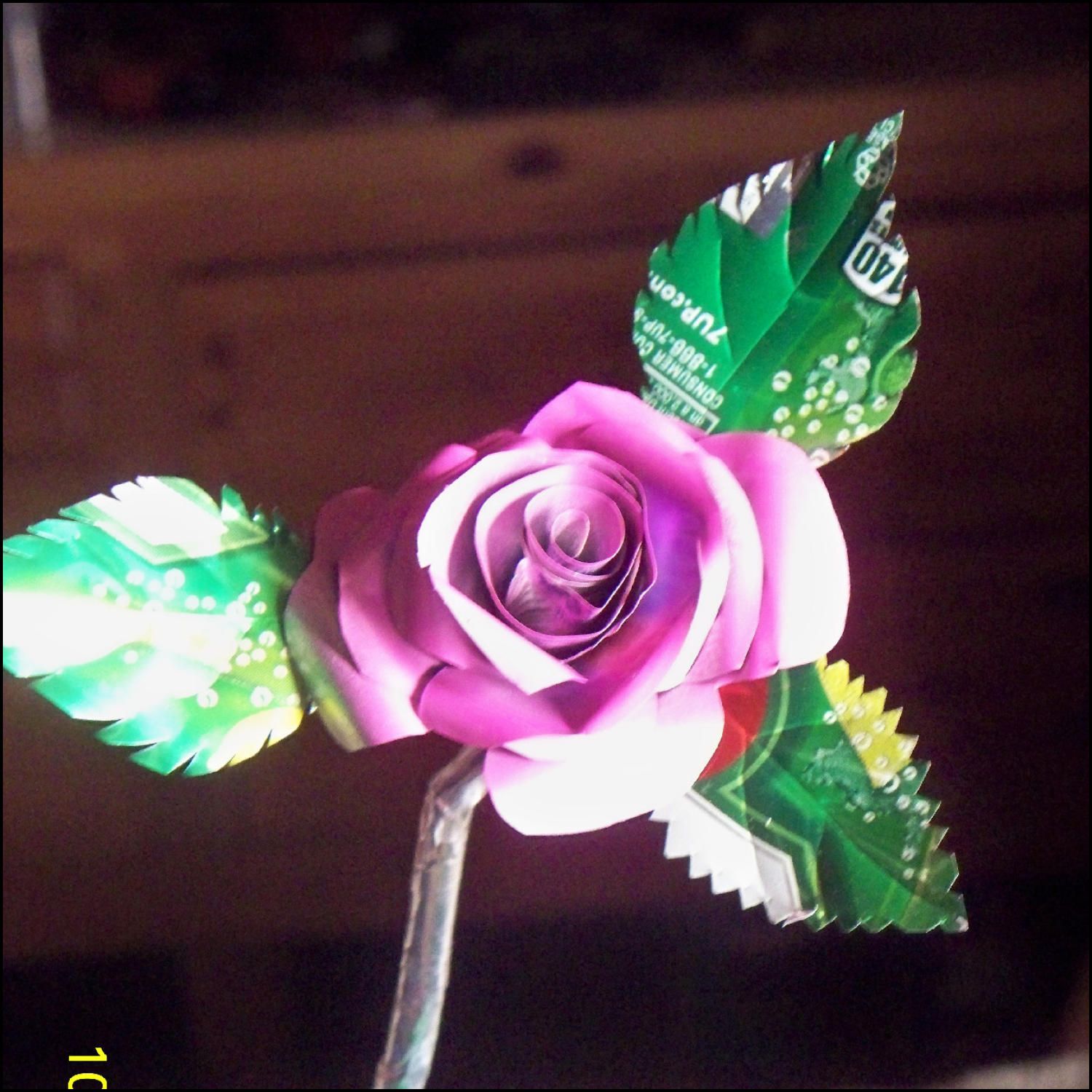 Roses From Soft Drink Cans : 8 Steps (with Pictures) - Instructables