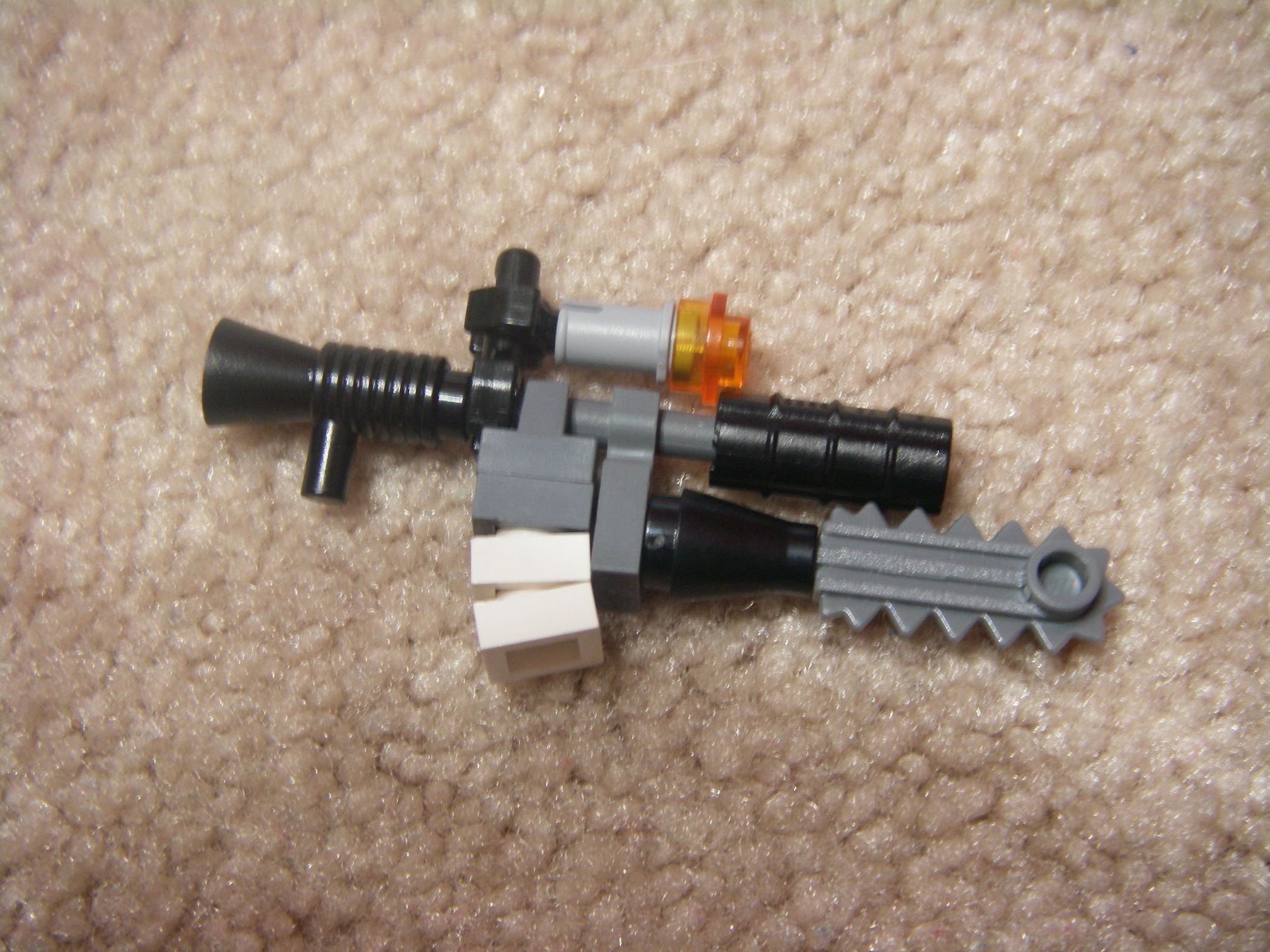 Lego Rifle With Chainsaw : 9 Steps - Instructables