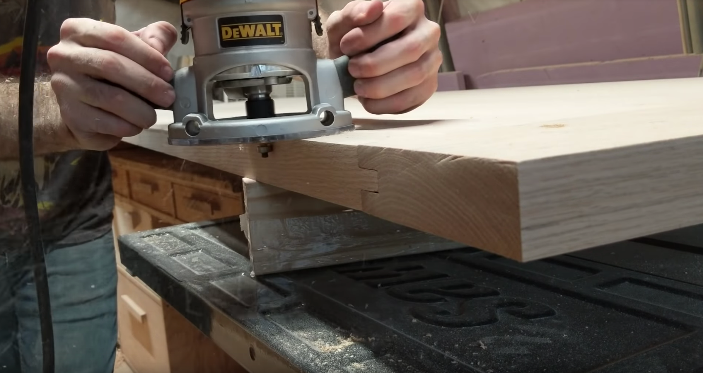 Make a Conference Table & How to Cut Breadboard Ends : 16 Steps (with ...