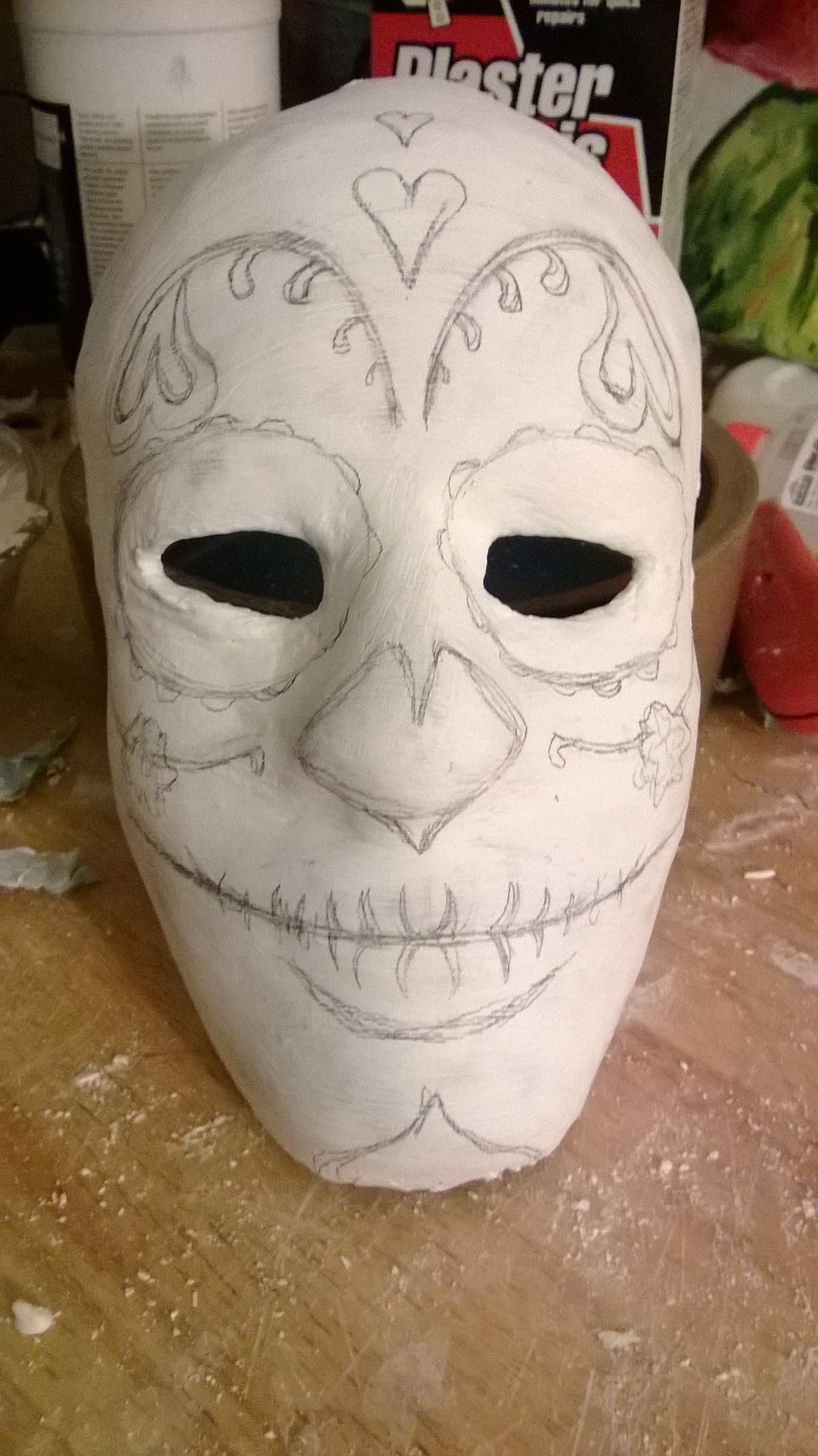 Day of the Dead Mask : 4 Steps - Instructables