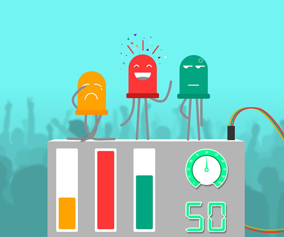 LED and Motor Control : 5 Steps - Instructables