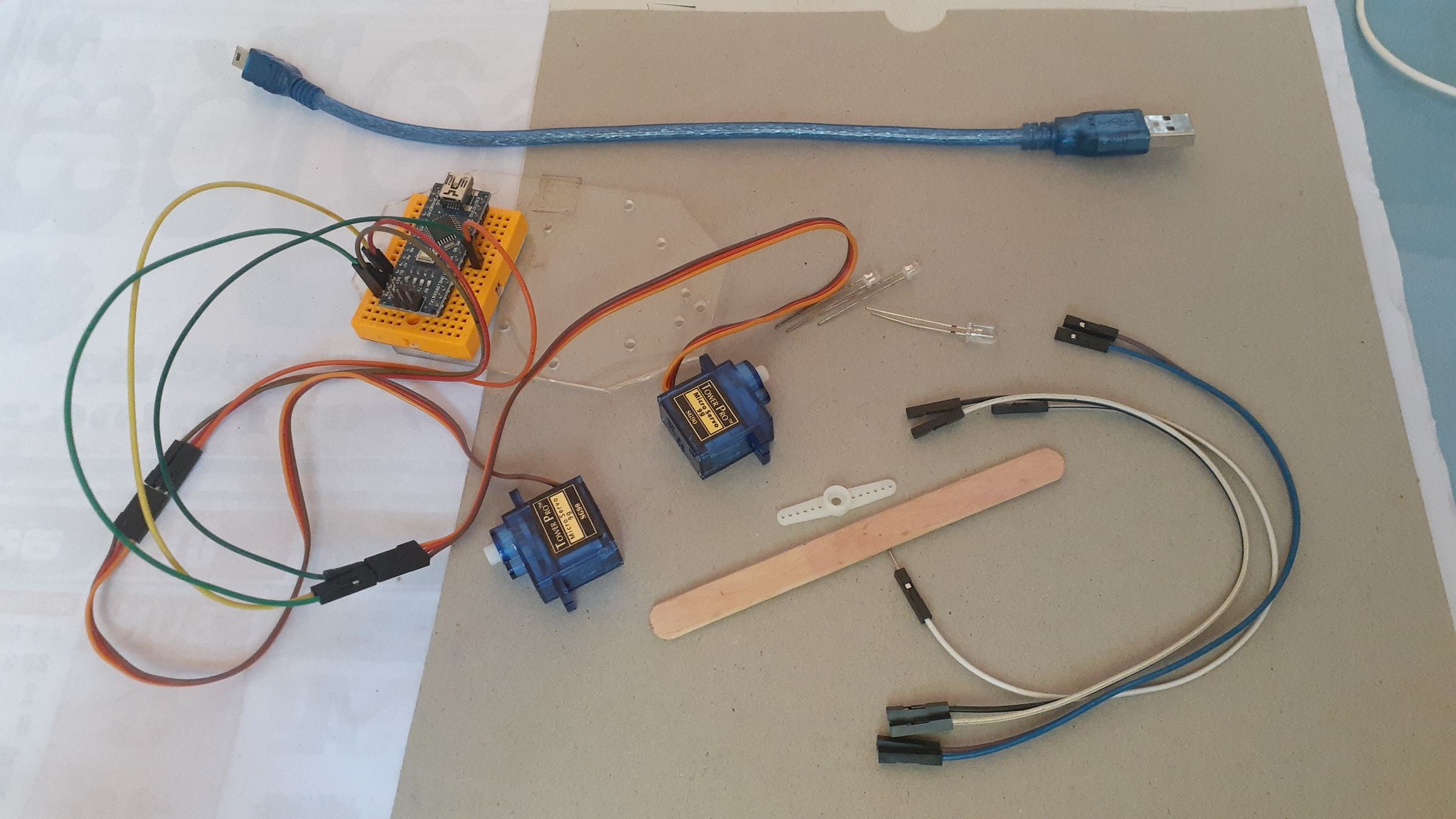 A Unique Clock Model Powered by Arduino Servo Motors : 5 Steps ...
