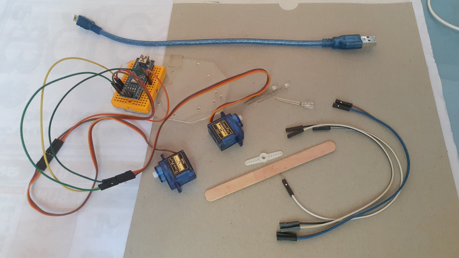 A Unique Clock Model Powered By Arduino Servo Motors 5 Steps Instructables
