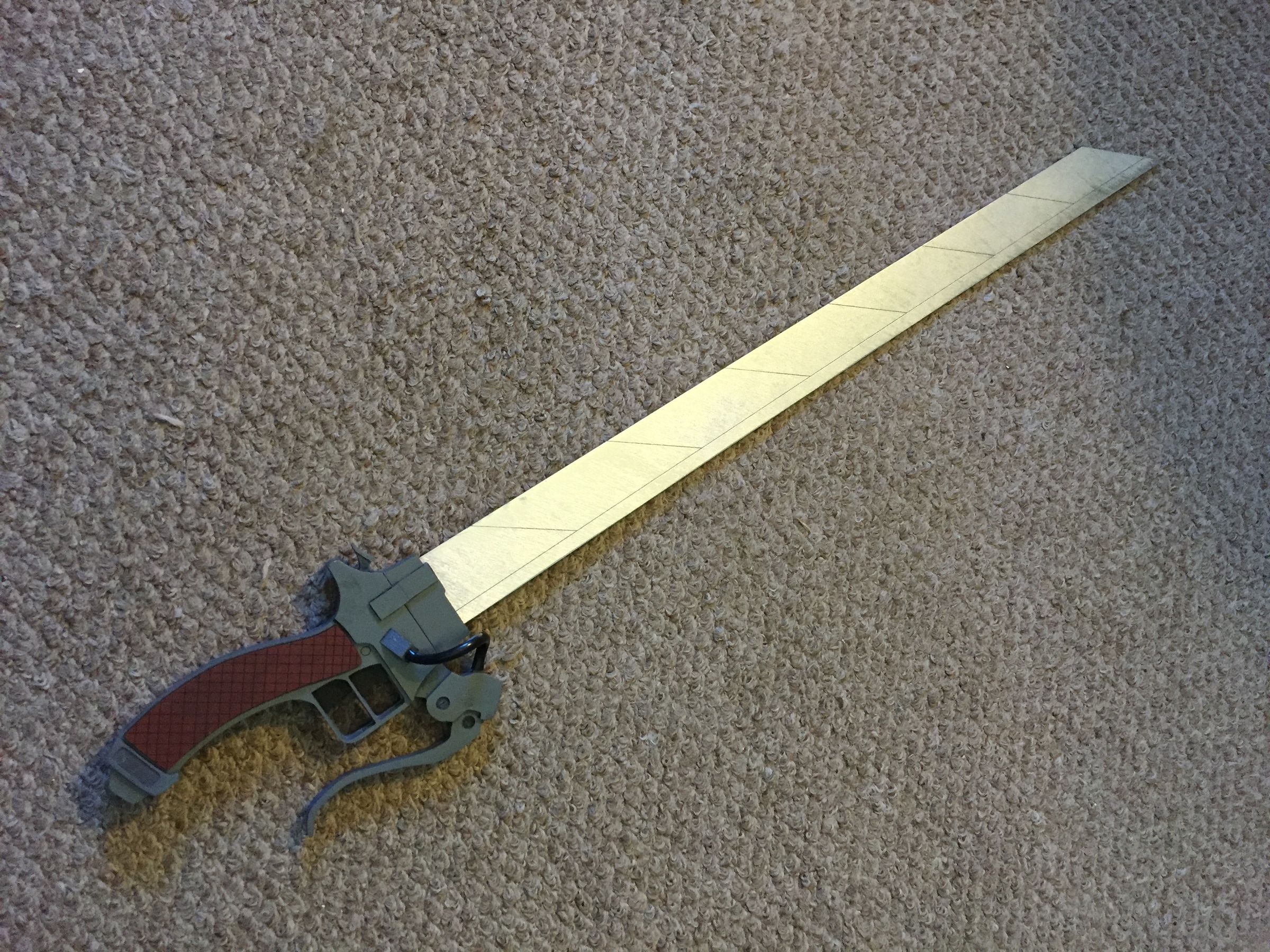 3d Maneuver Gear Sword