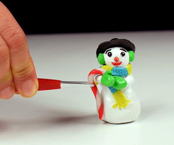 Miniature Polymer Clay Snowman ♡ : 10 Steps - Instructables