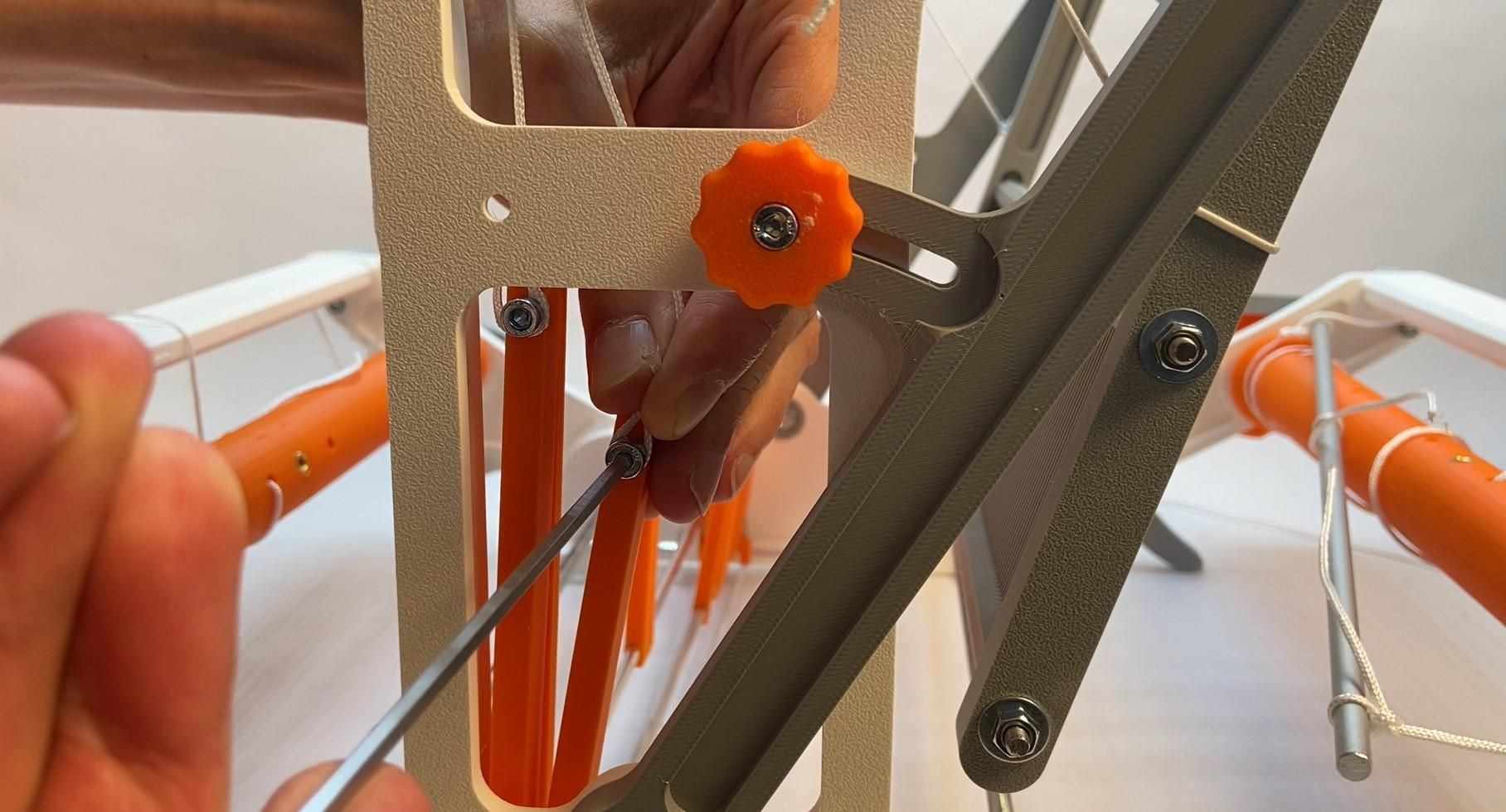 3D Printed Table Loom With 8 Shafts : 14 Steps (with Pictures ...