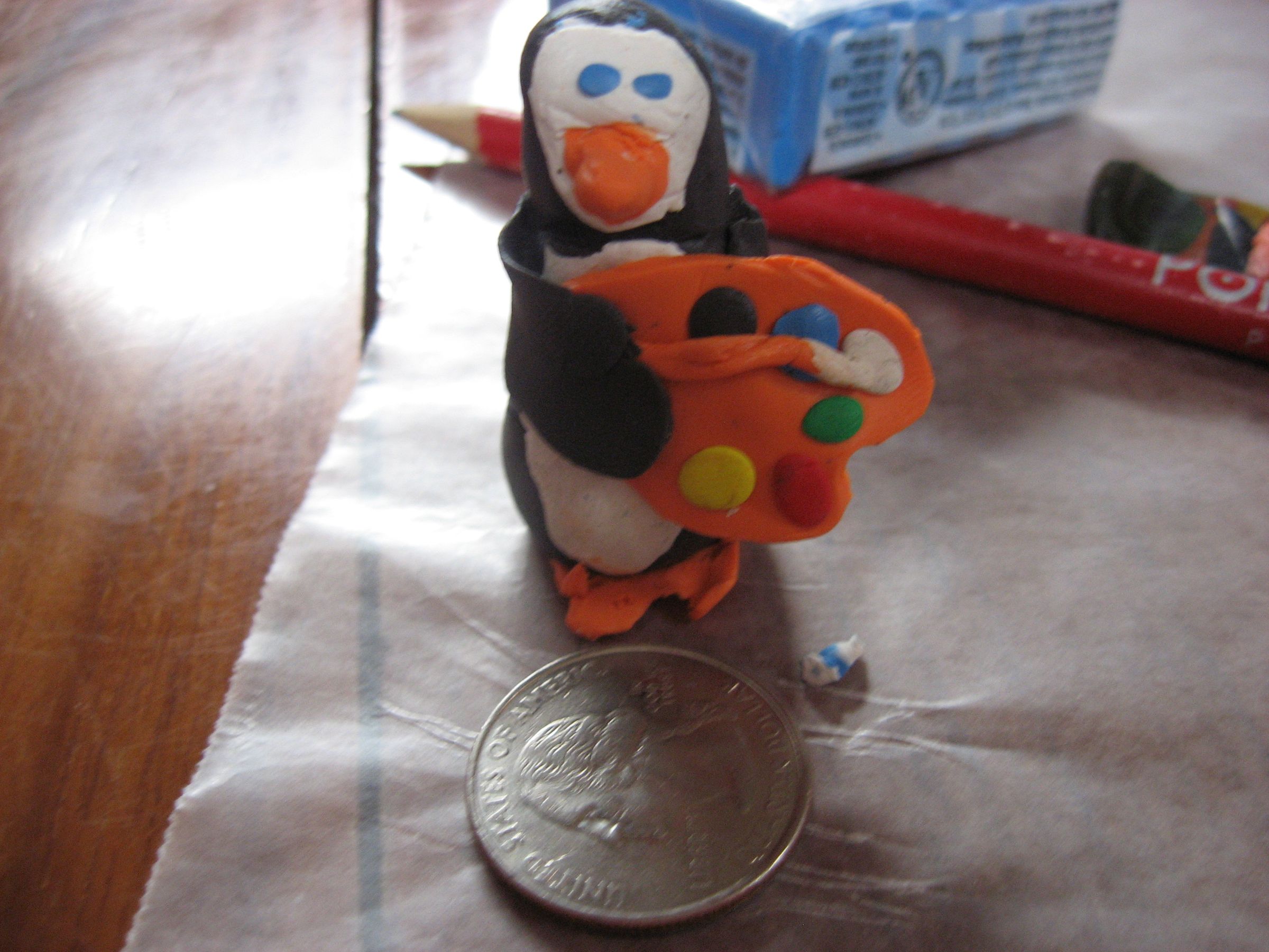 How to Make an Awesome Little Clay Penguin! : 12 Steps - Instructables