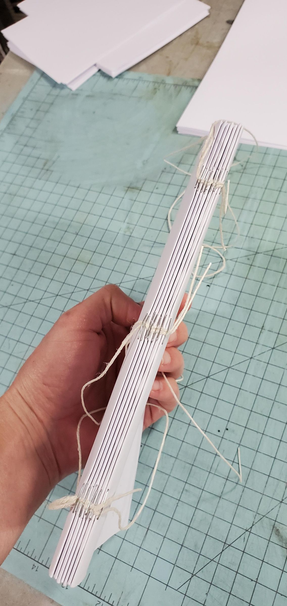 No Sew Book Binding - Easier Way to Make a Sketch Book? : 21 Steps ...