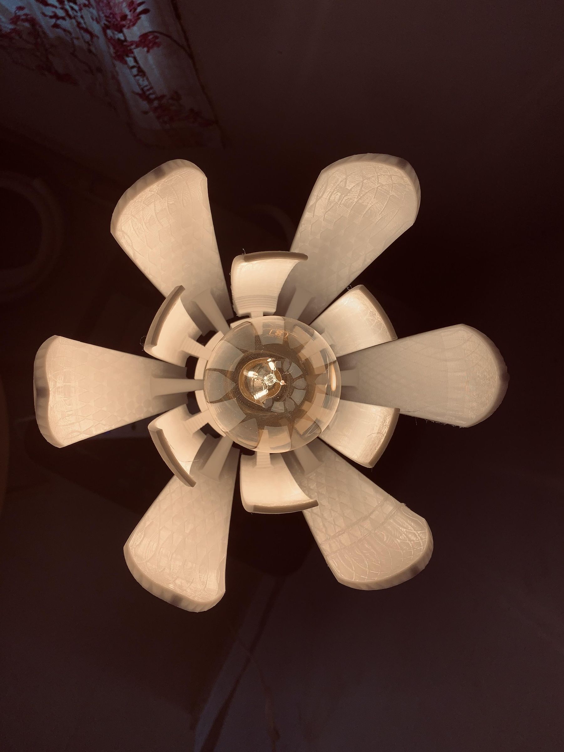 3D Printed Flower Shape Lamp. : 6 Steps (with Pictures) - Instructables