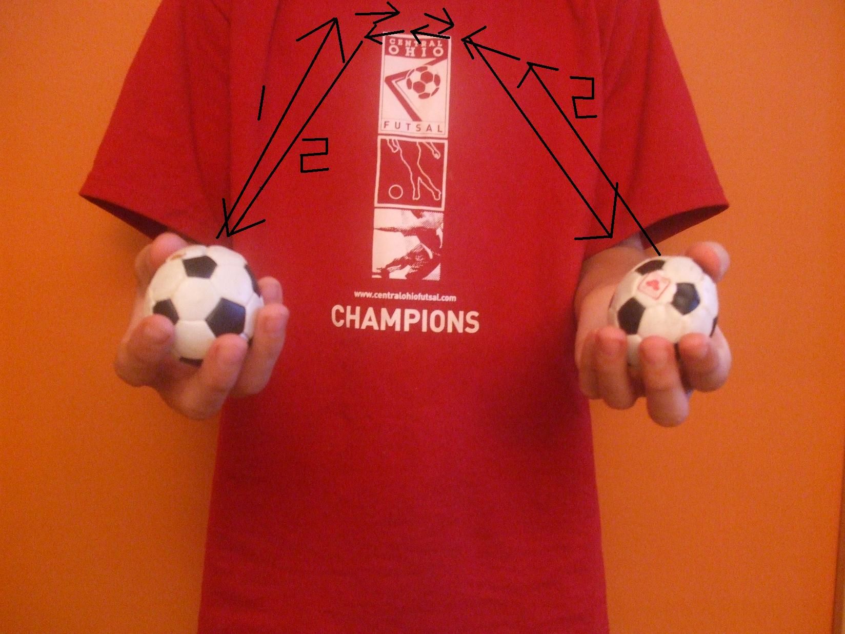 How to Juggle a Three Ball Cascade : 4 Steps - Instructables
