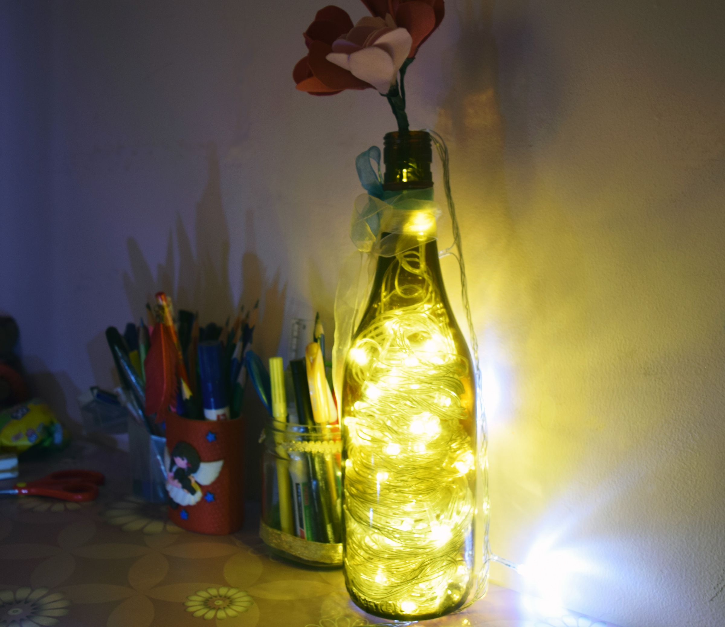 DIY Bottle Lamp : 3 Steps (with Pictures) - Instructables