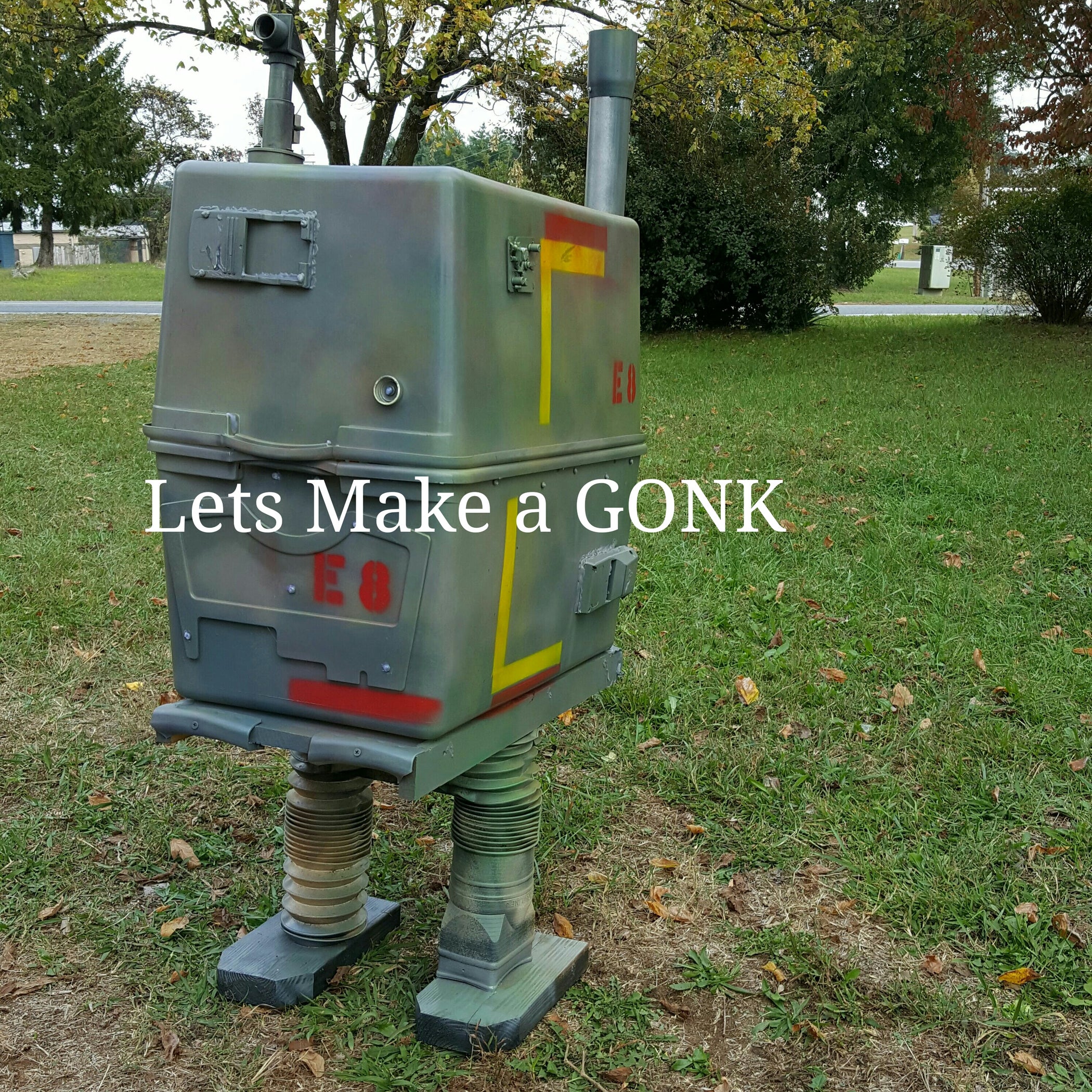 GONK Droid From Junk : 5 Steps (with Pictures) - Instructables