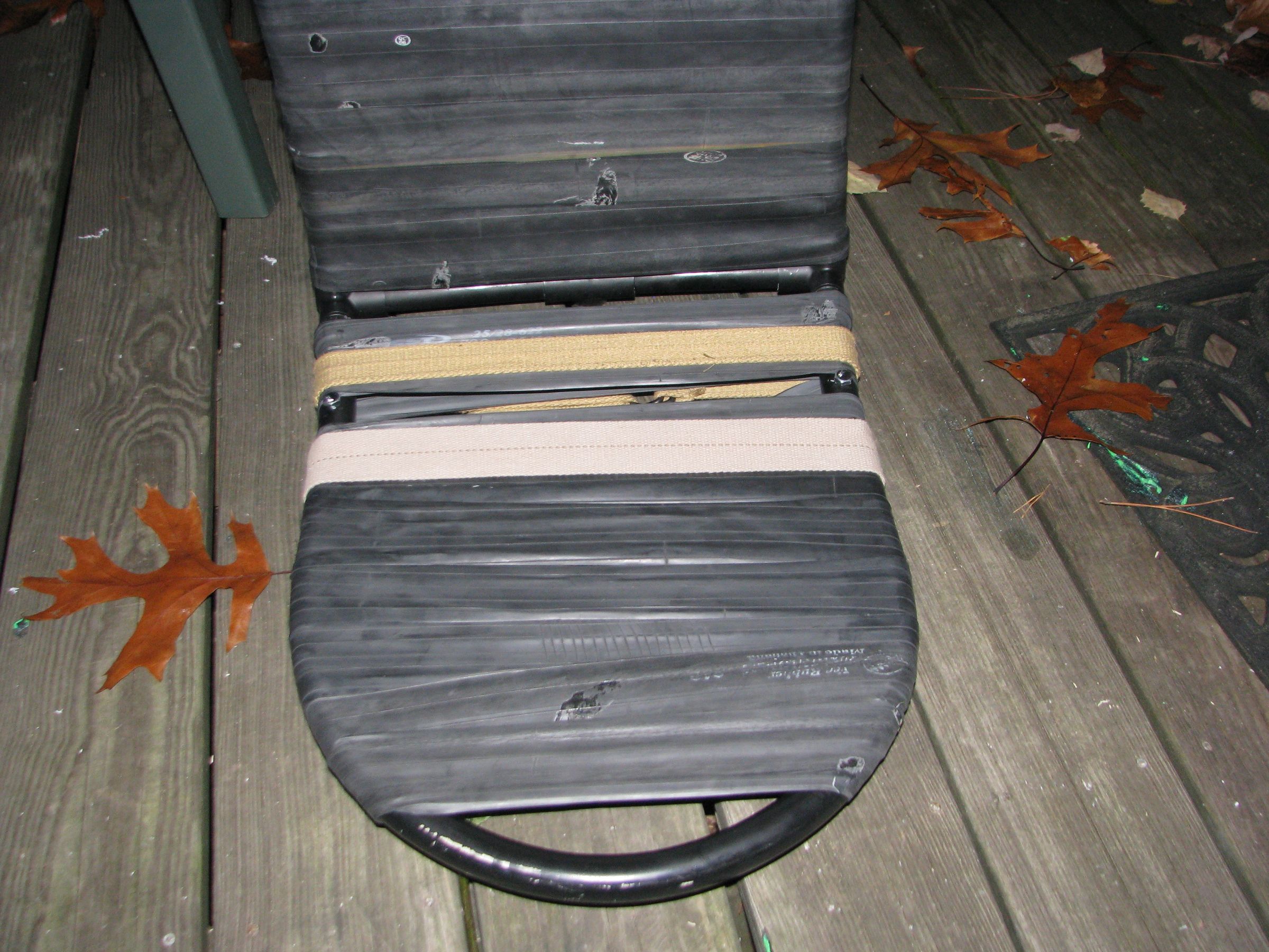 PVC Inner Tube Chair : 8 Steps (with Pictures) - Instructables