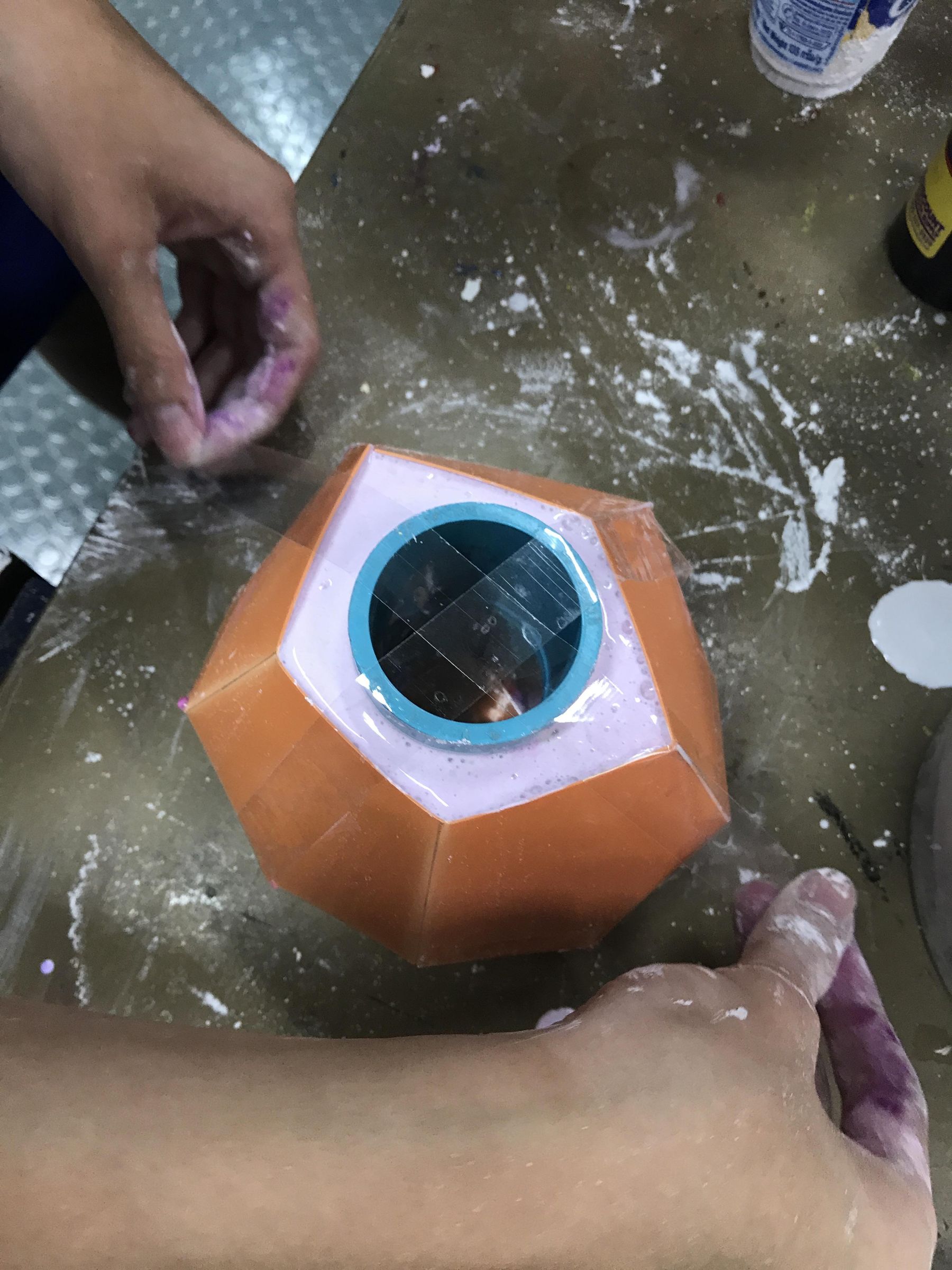 How to Make a Plaster Plant Pot : 8 Steps - Instructables