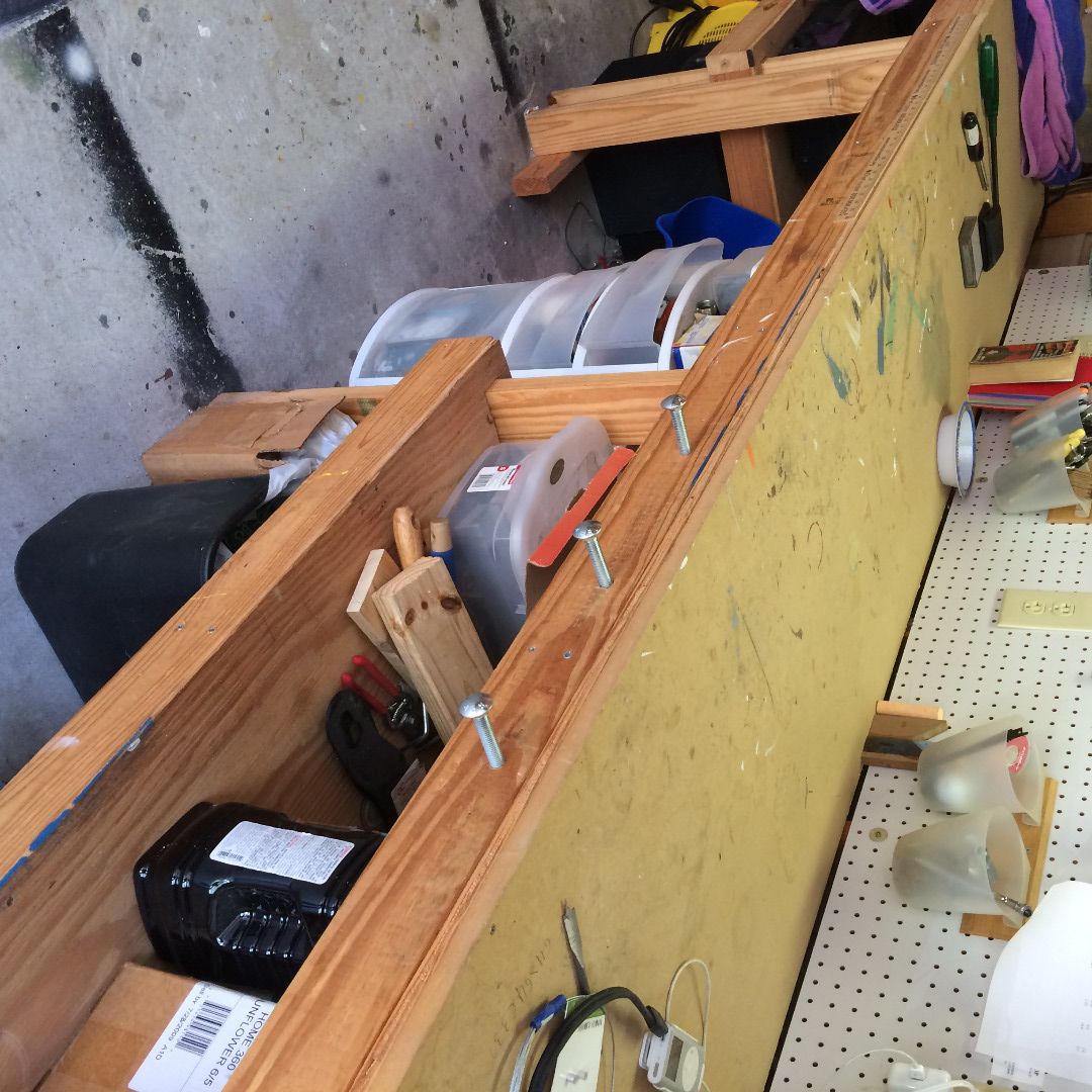 Removable Workbench Extension : 7 Steps - Instructables