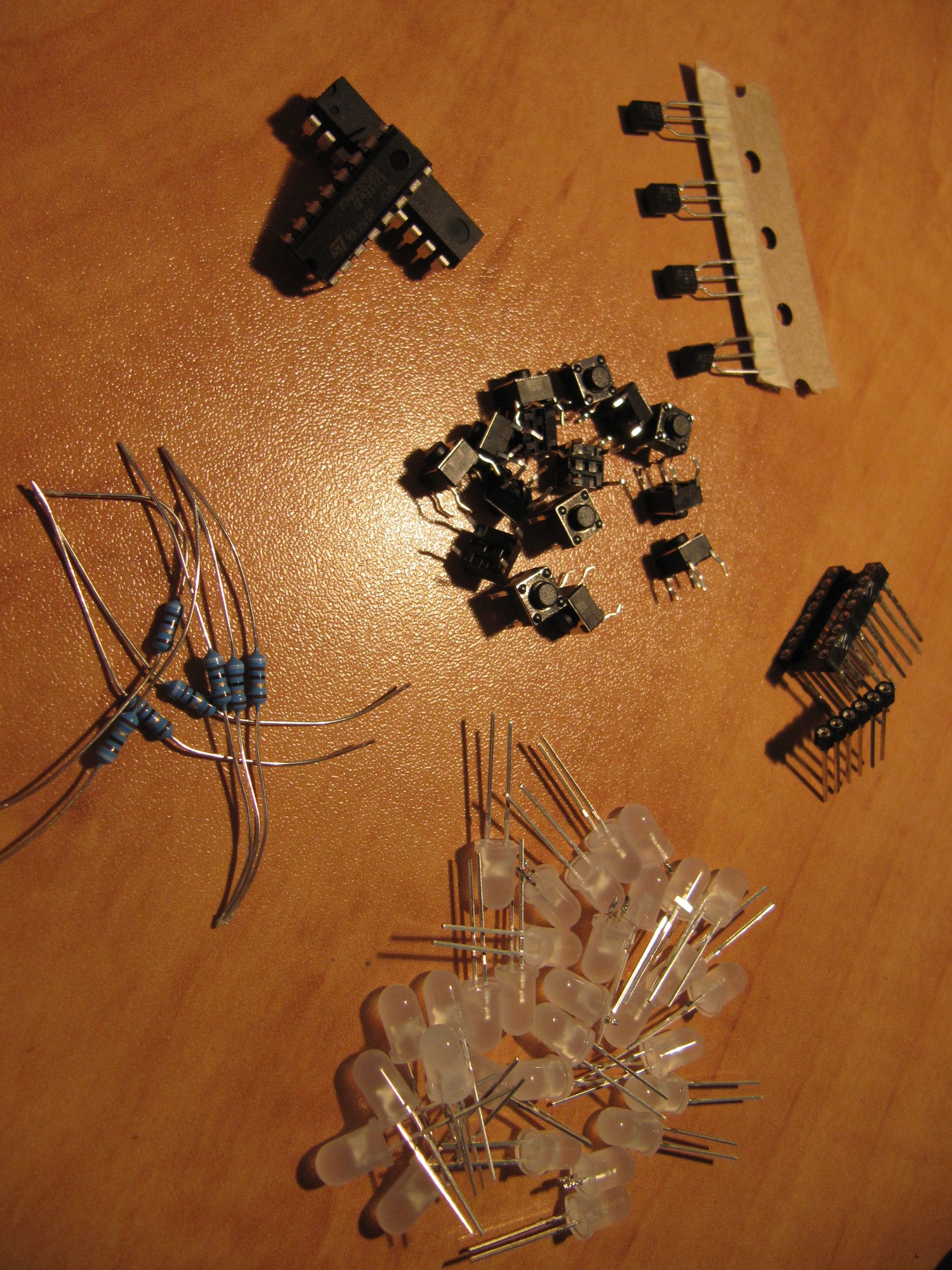 LED Binary Calculator : 6 Steps (with Pictures) - Instructables