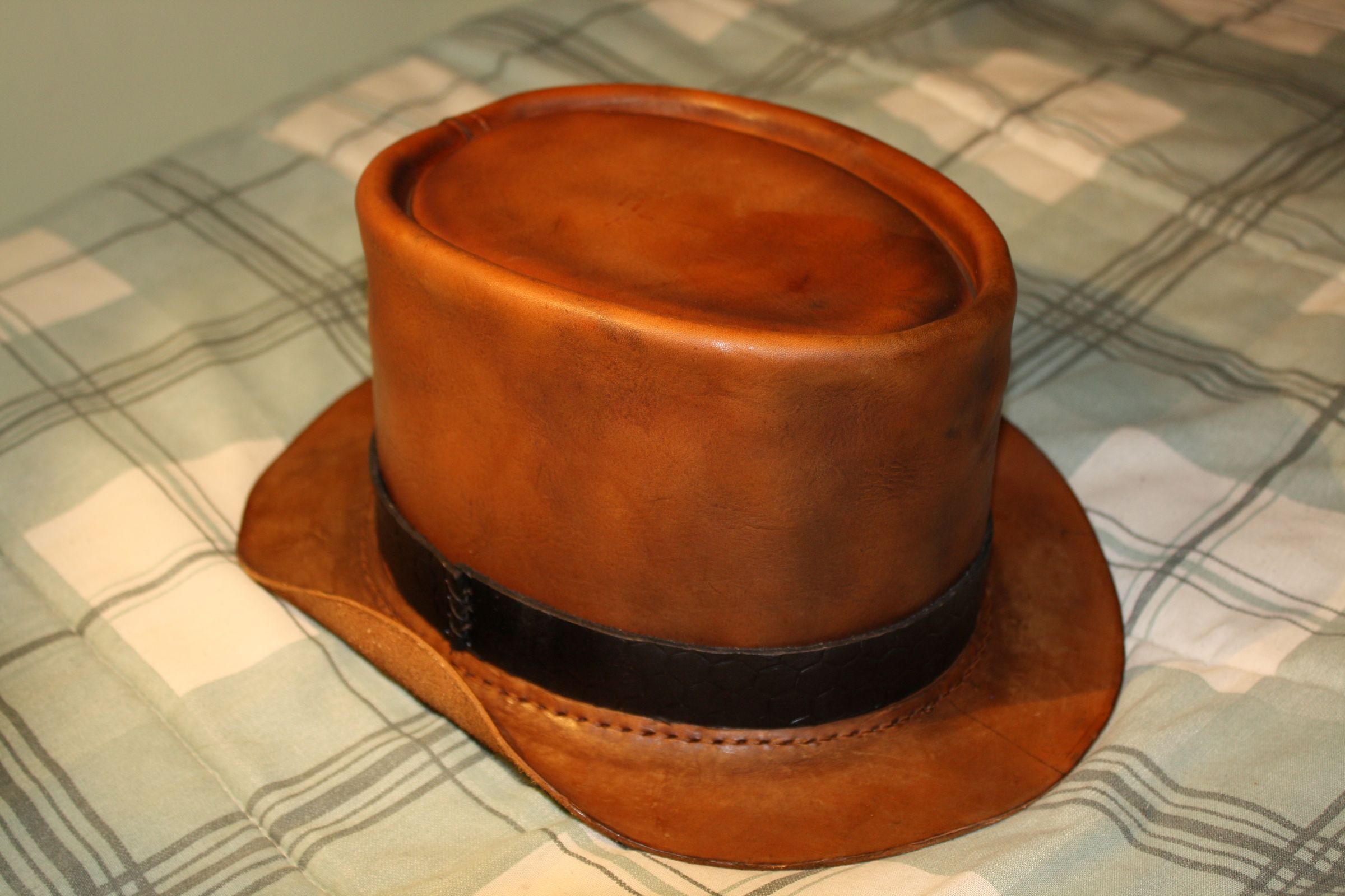How to Make a Leather Hat : 8 Steps (with Pictures) - Instructables