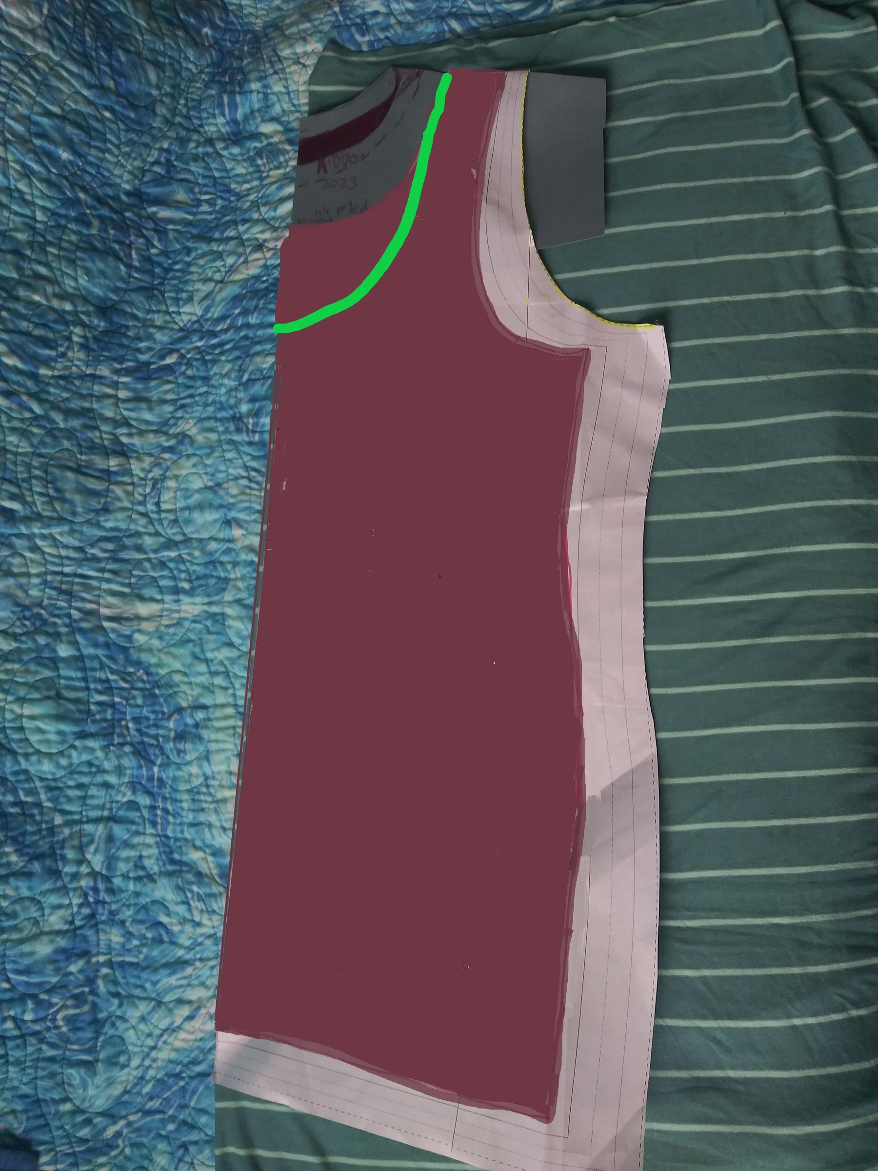 How to Make a Sewing Pattern Neckline Template : 7 Steps - Instructables