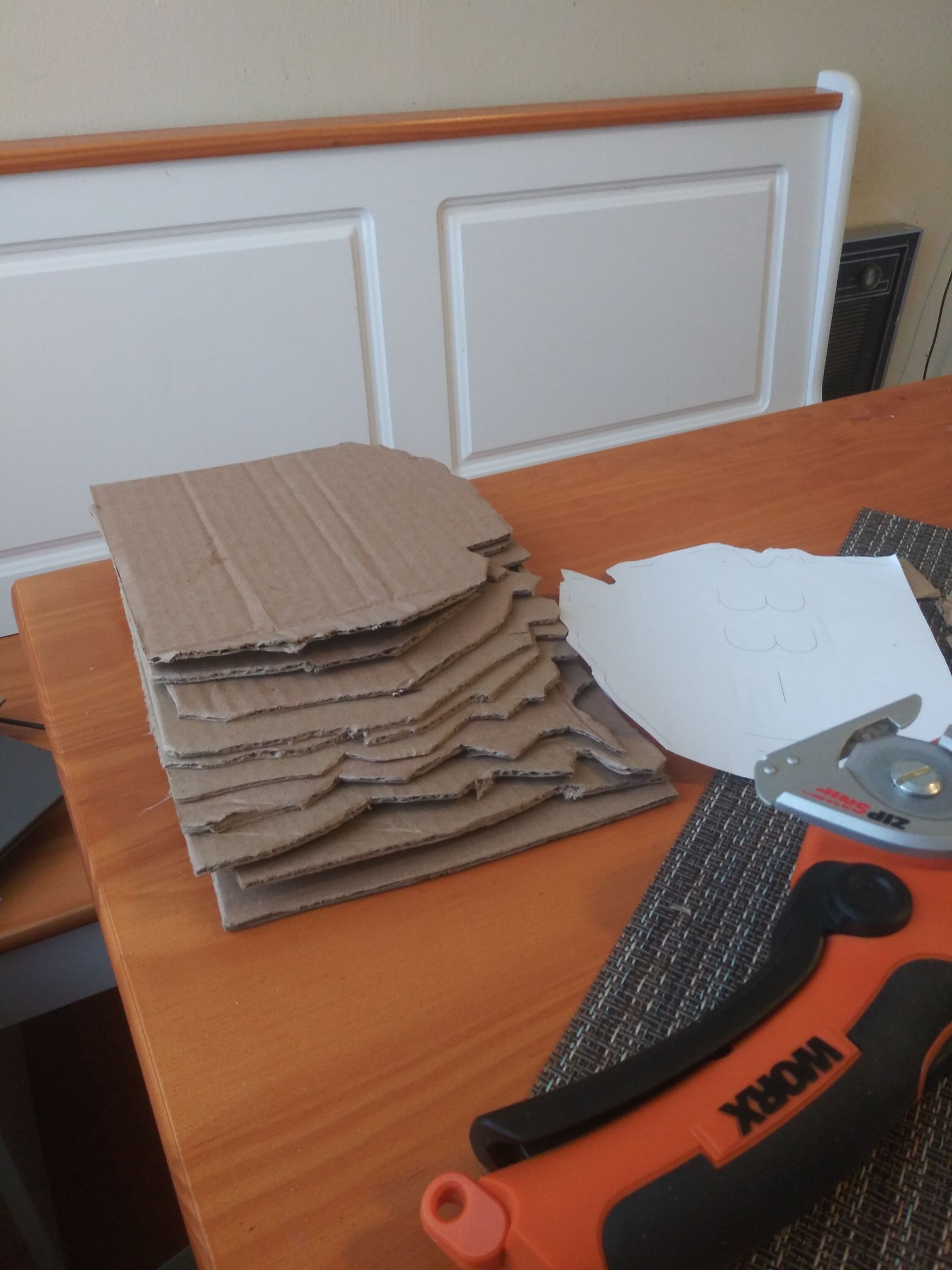 Cardboard 3D Topography: Favorite Places Project : 9 Steps (with ...