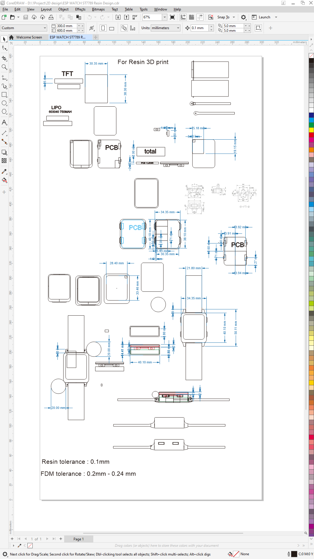 ESP WATCH Using IPS Display ST7789V : 8 Steps (with Pictures ...