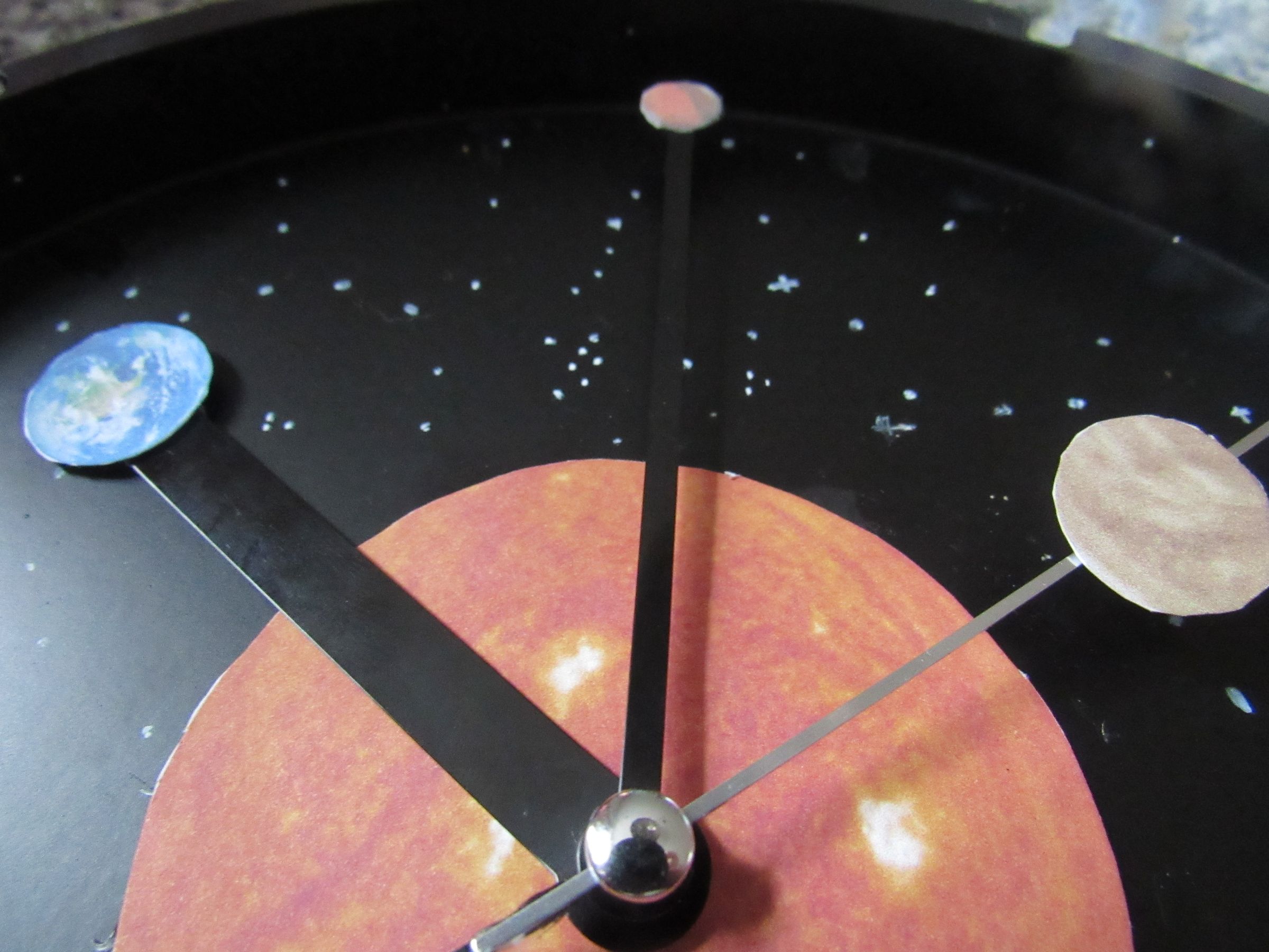 Inner Planets Clock : 10 Steps - Instructables