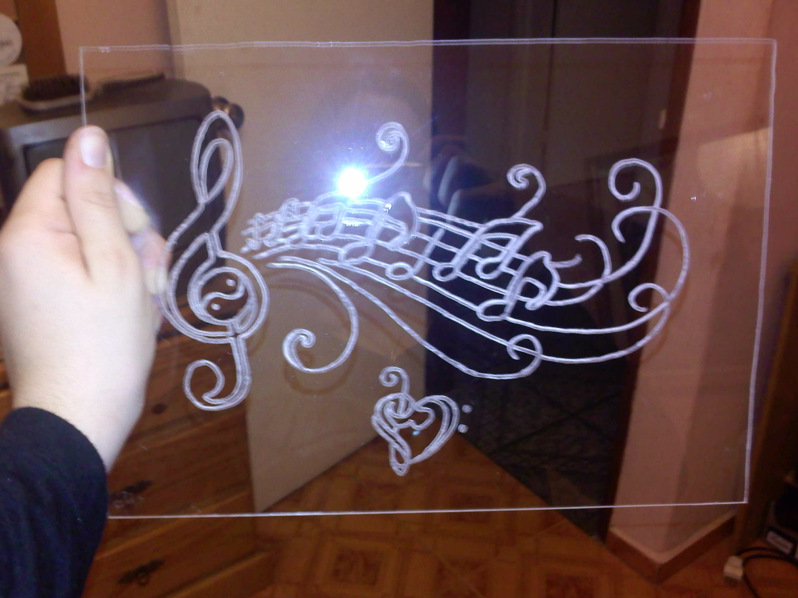 Led Plexiglass Music Frame - Instructables