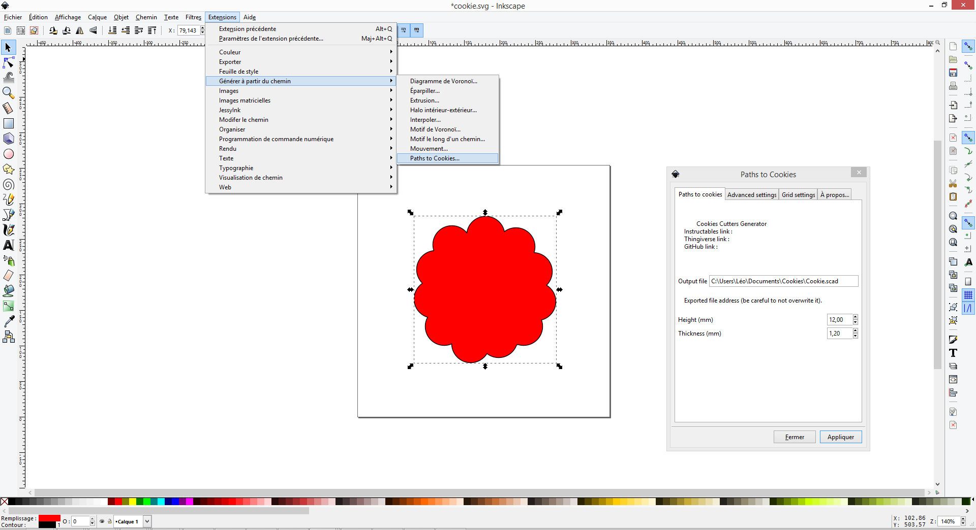 Advanced Cookies Cutter Generator : 11 Steps (with Pictures ...