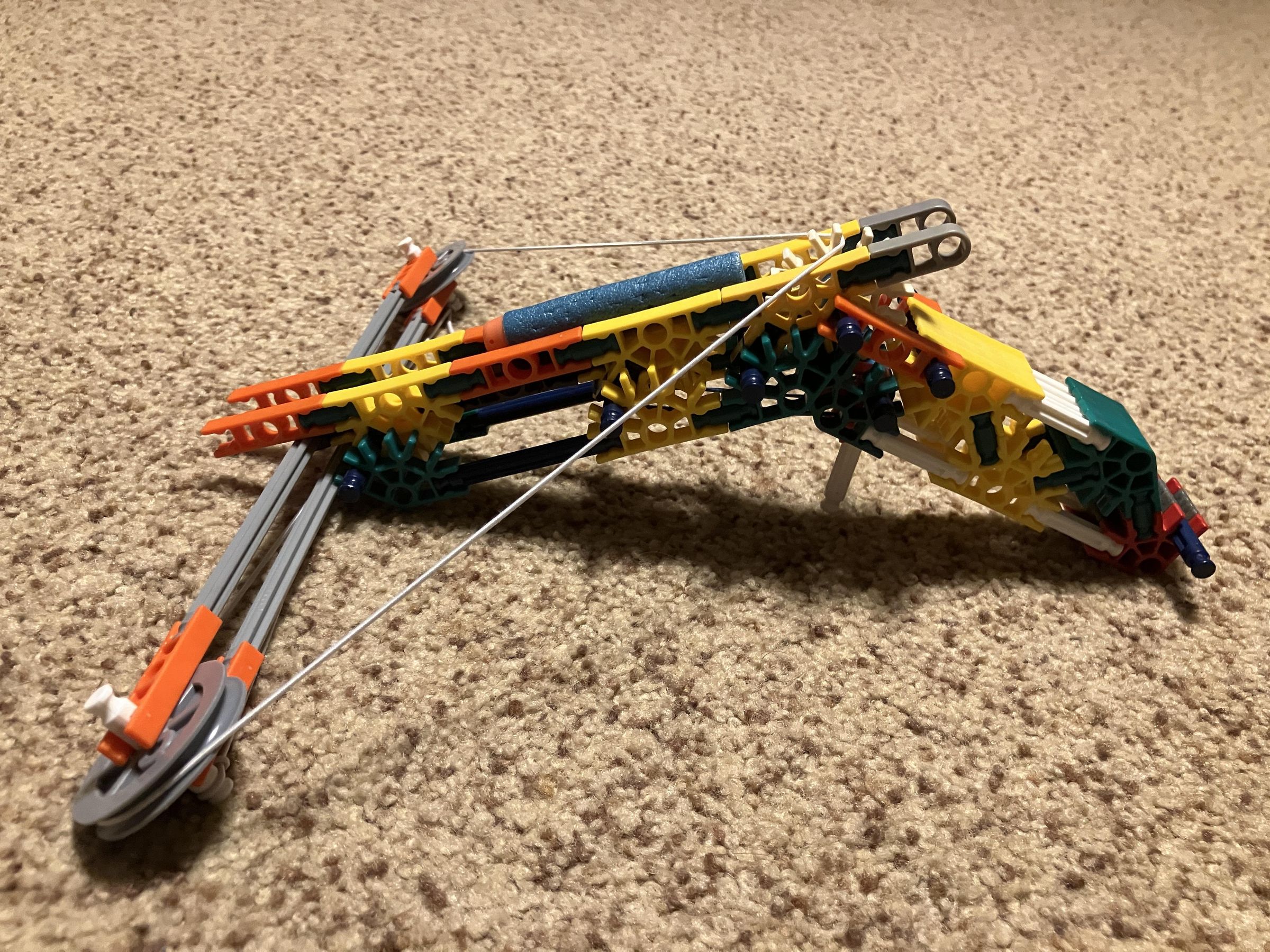 The Shortbow: a K'nex Nerf Crossbow Pistol : 3 Steps - Instructables
