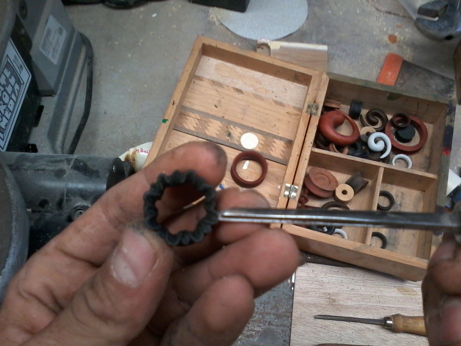How to Make Wooden Piercings. Rings and S : 6 Steps - Instructables