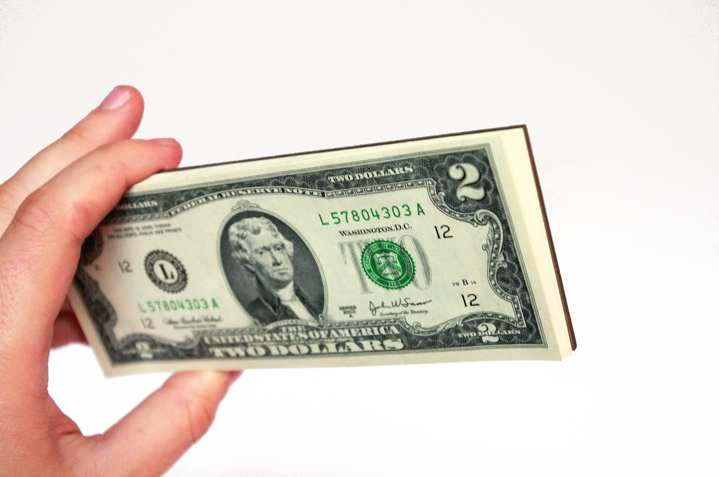 $2 Bill Pad : 5 Steps (with Pictures) - Instructables