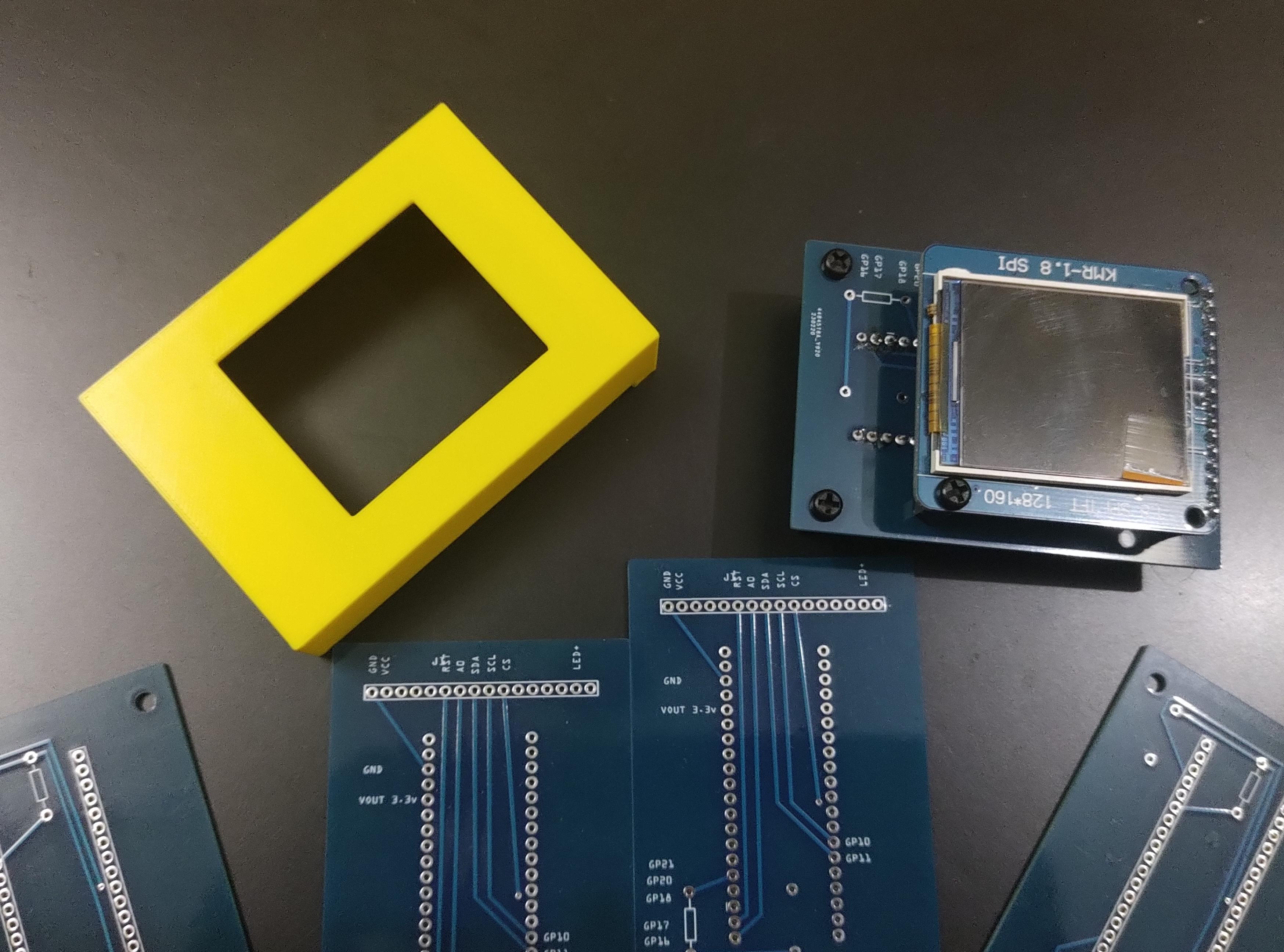 A Hackable and Geeky Wi-Fi Display for Your Desk : 4 Steps (with ...