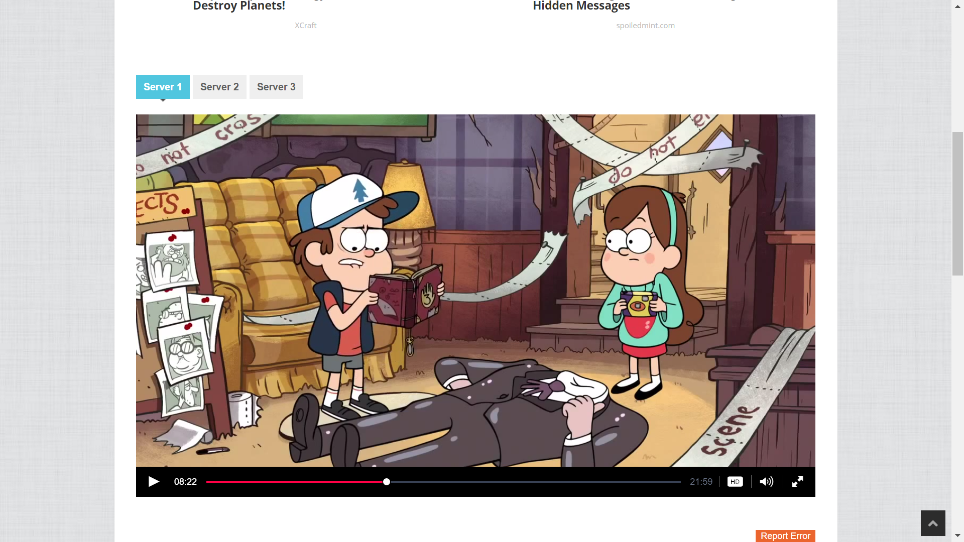Subliminal Messages In Gravity Falls