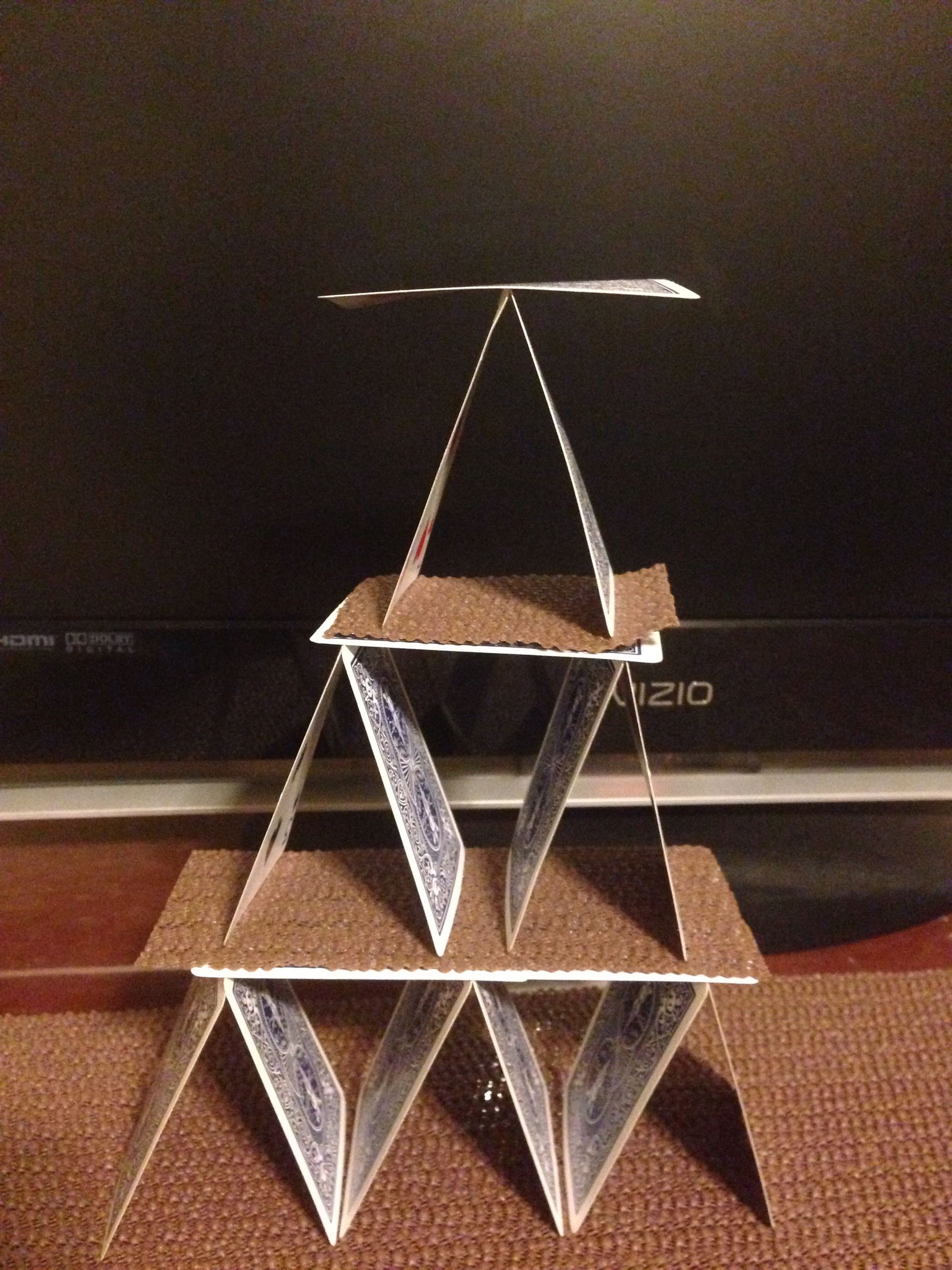 Card House for Beginners : 7 Steps - Instructables