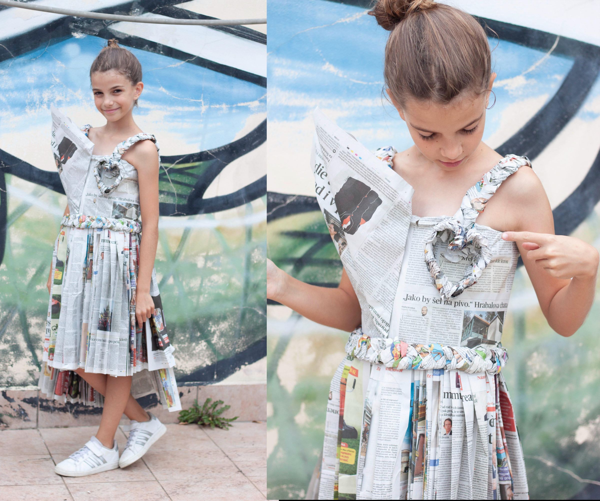 Newspaper Dress : 5 Steps (with Pictures) - Instructables