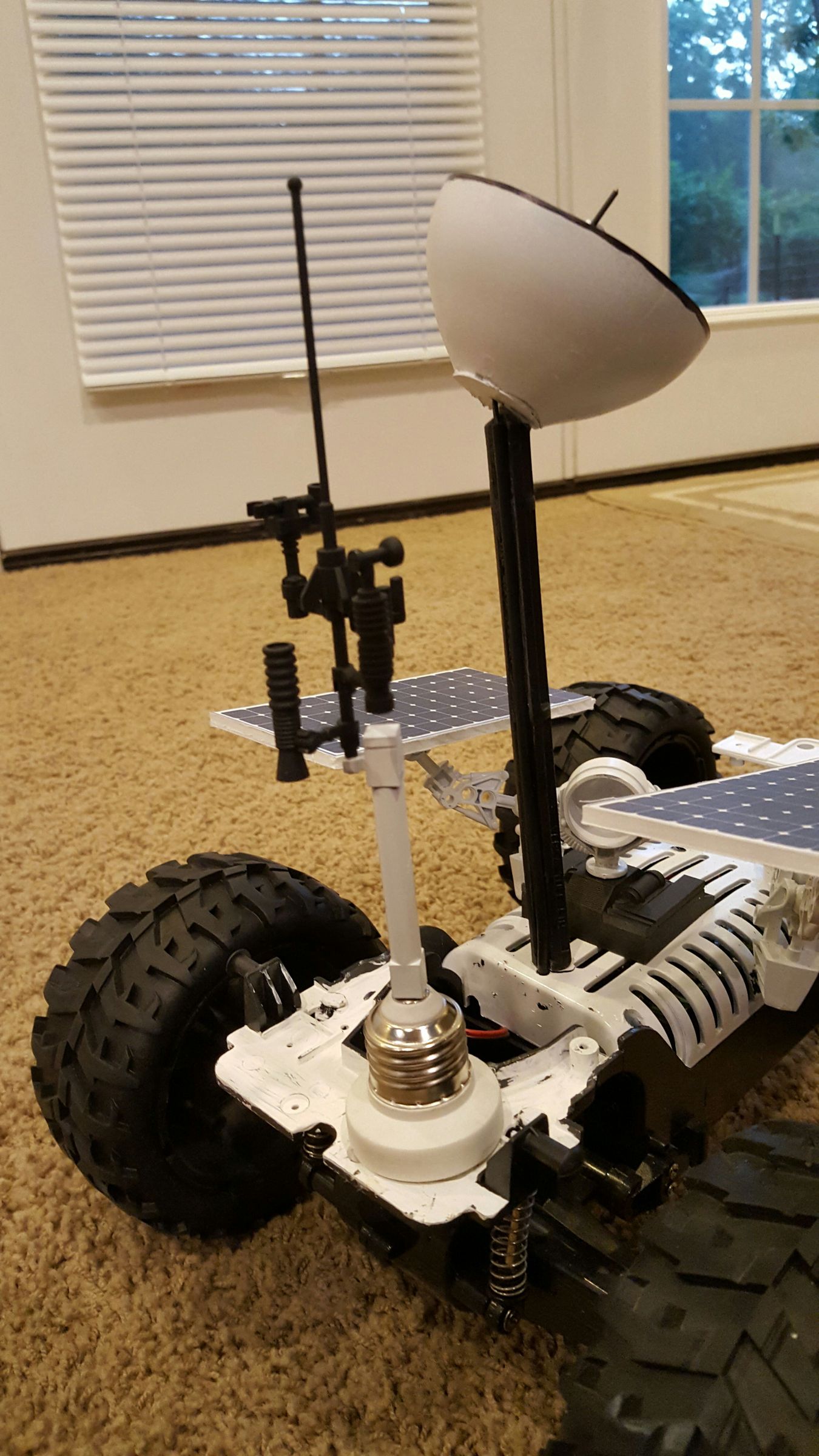 Remote Controlled Mars Rover W/ Android App : 14 Steps (with Pictures ...