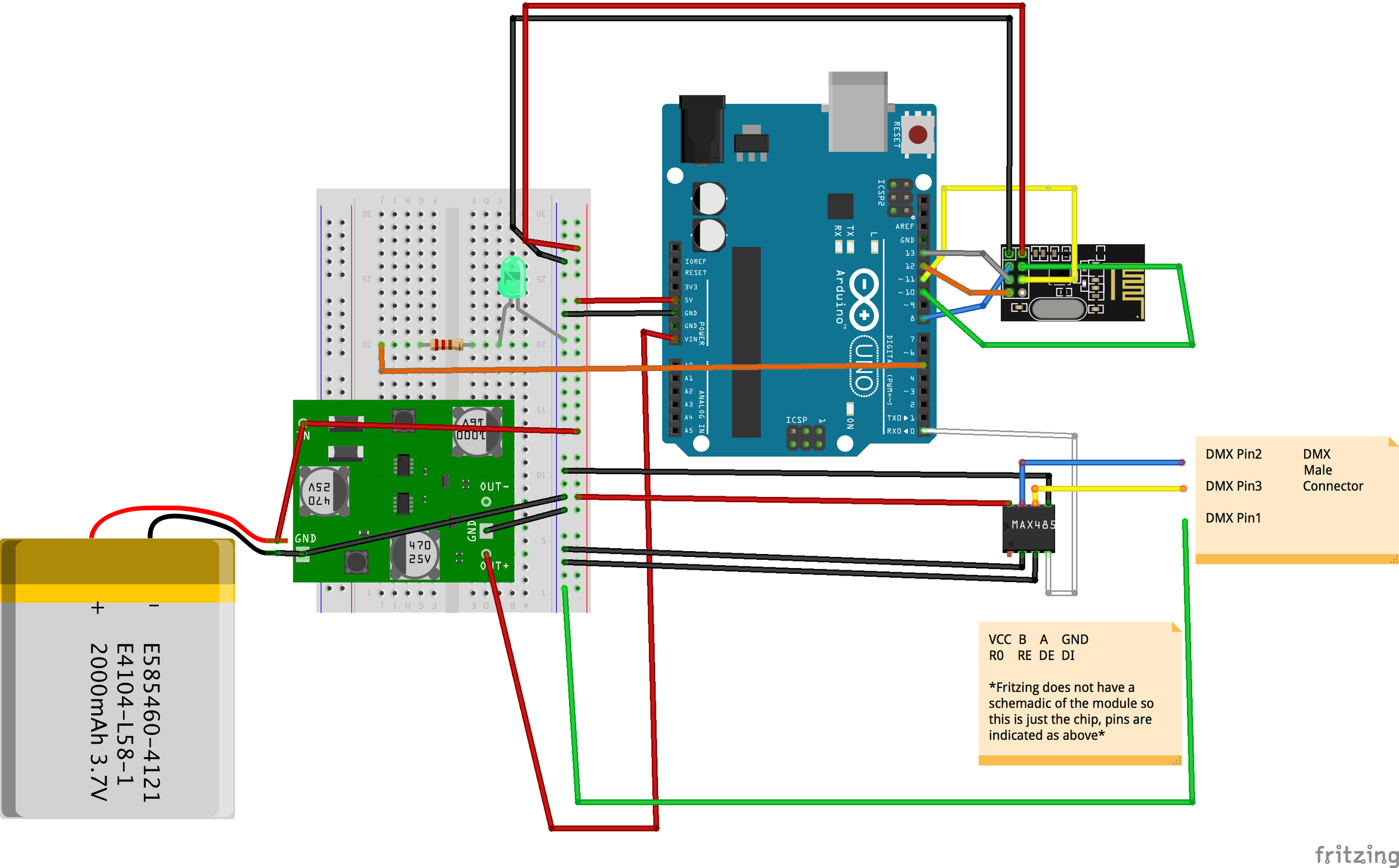 NRF24L01 DMX Relay Module : 8 Steps - Instructables