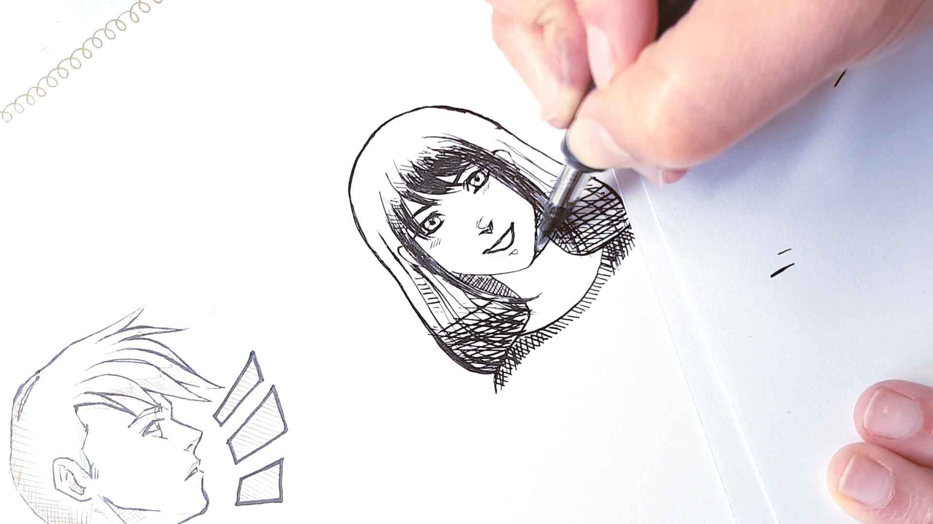 HOW TO INK YOUR ARTWORKS - Drawing Tutorial for Beginners : 4 Steps ...