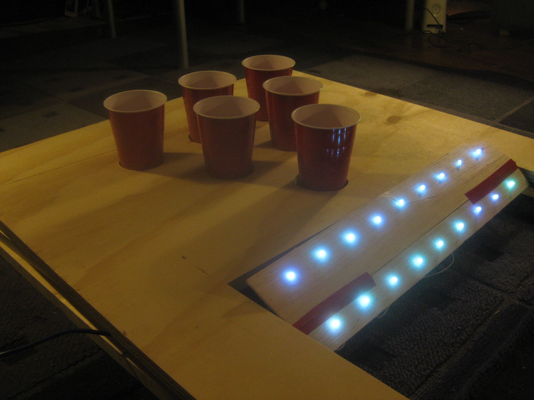 Interactive Beer Pong (Beirut) Table : 10 Steps - Instructables