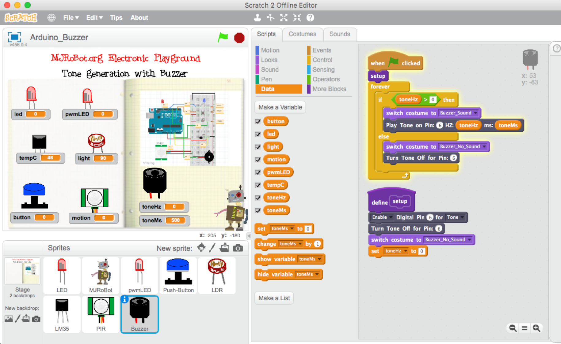 Electronic Playground With Arduino and Scratch 2 : 18 Steps (with ...