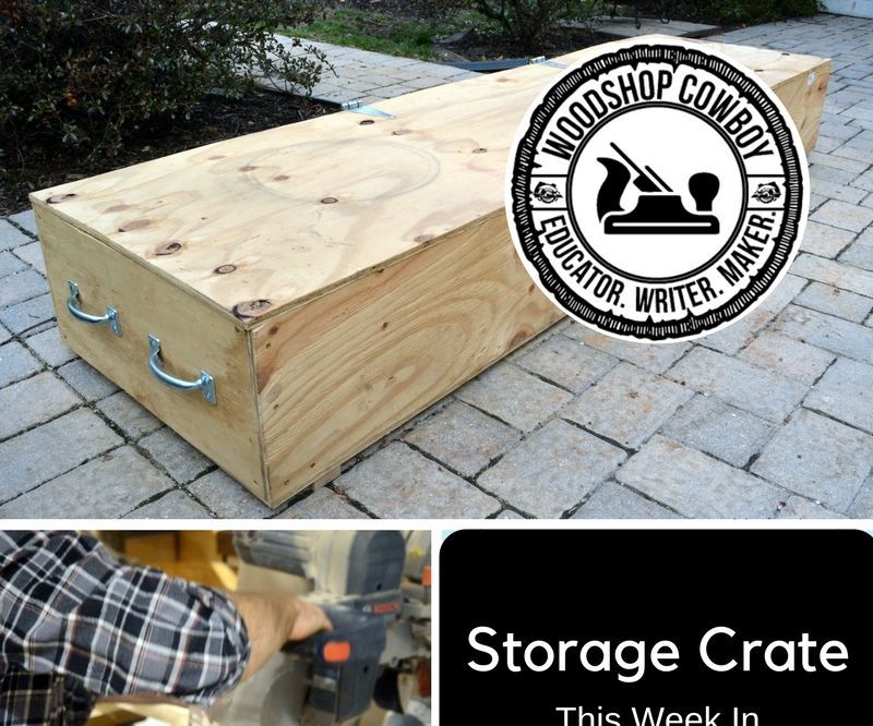 Large Storage Crate : 3 Steps - Instructables