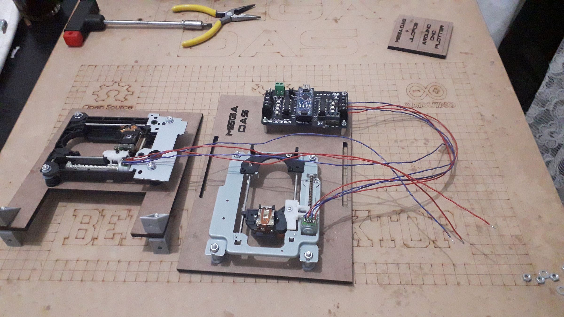 Arduino CNC Plotter (DRAWING MACHINE) : 10 Steps (with Pictures ...