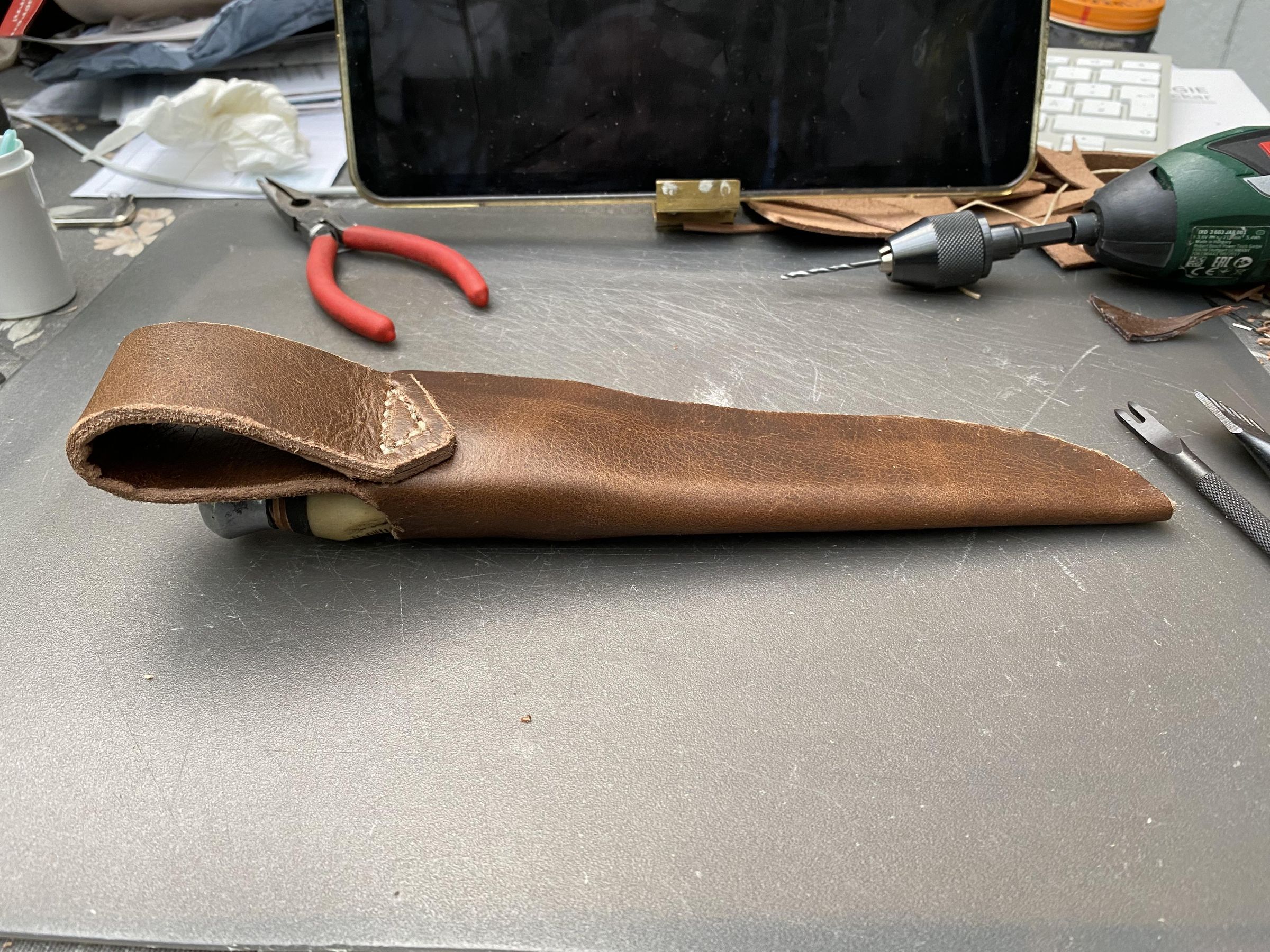 DIY Leather Knife Sheath : 8 Steps (with Pictures) - Instructables