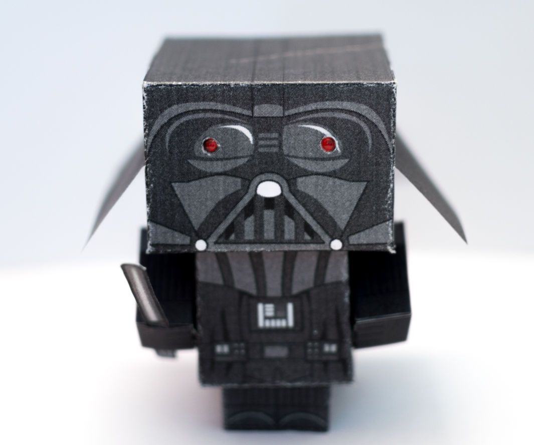 Darth Vader - Papercraft Toy : 3 Steps (with Pictures) - Instructables